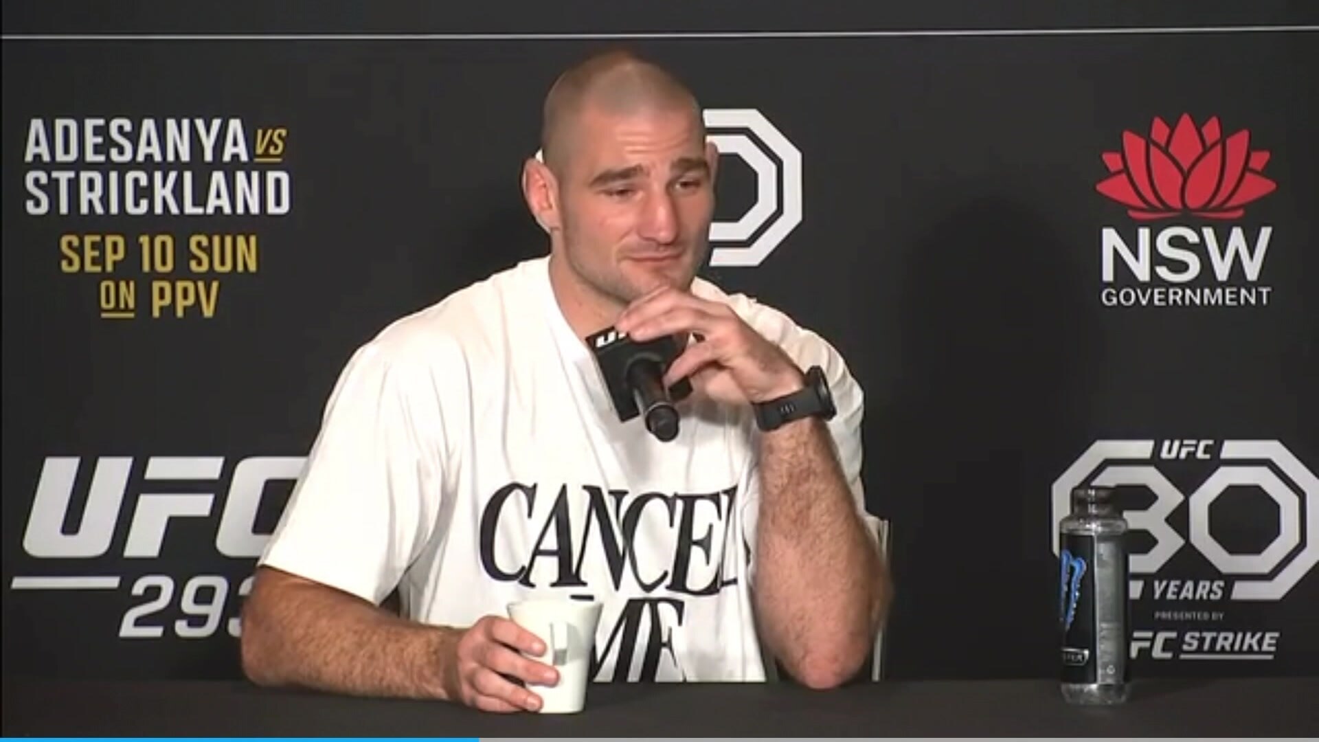 UFC fighter Sean Strickland makes sexist comments at press conference ...