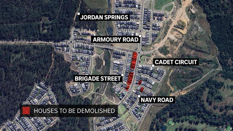 Owners fear more damage to homes over bulldozing fix at 'sinking ...