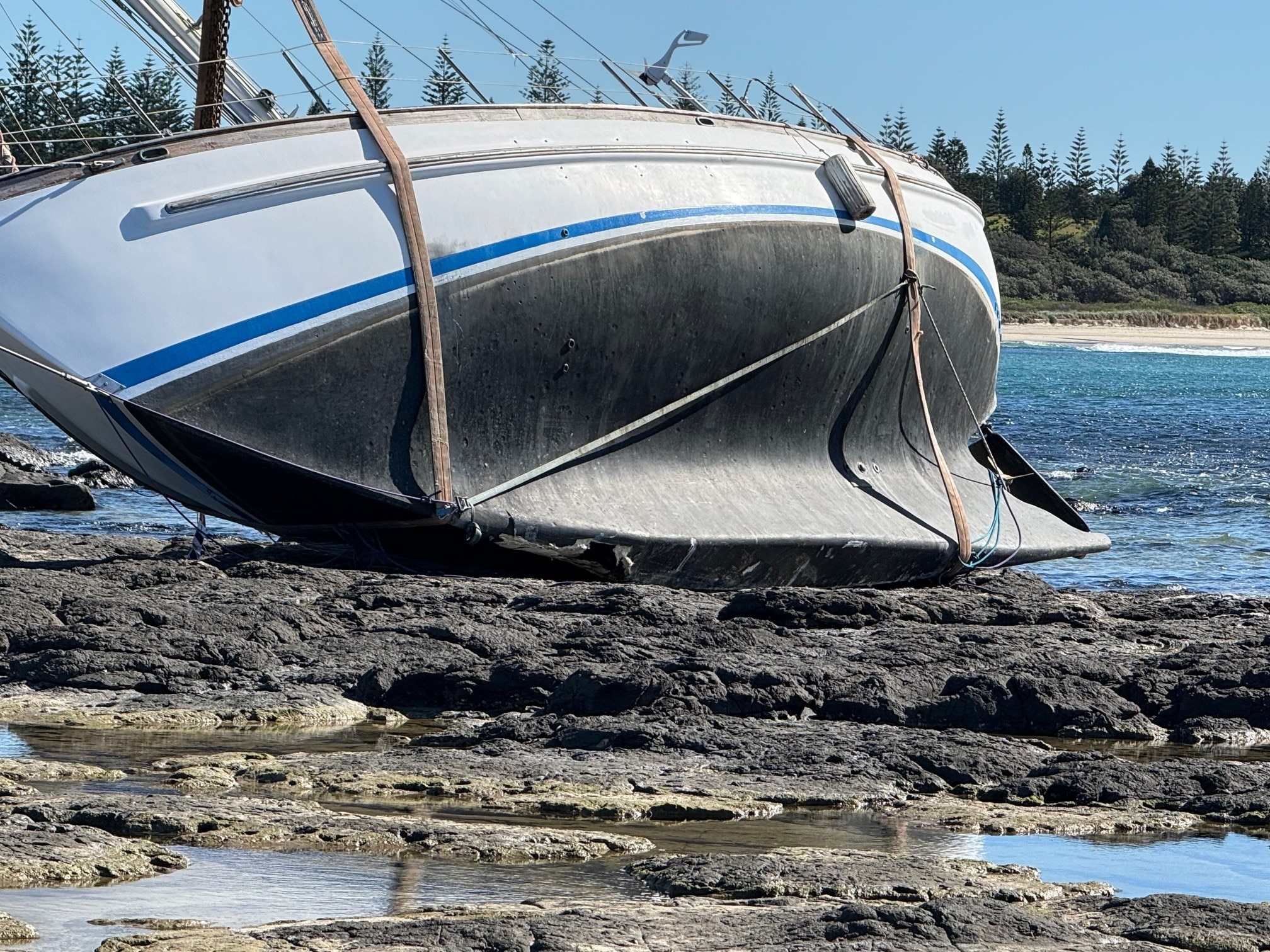 Ecologist raises environmental concerns after boat runs aground in ...