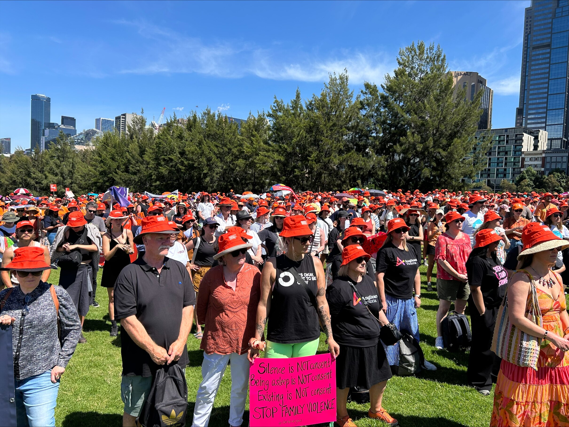 Family of Isla Bell march alongside thousands against gendered violence ...