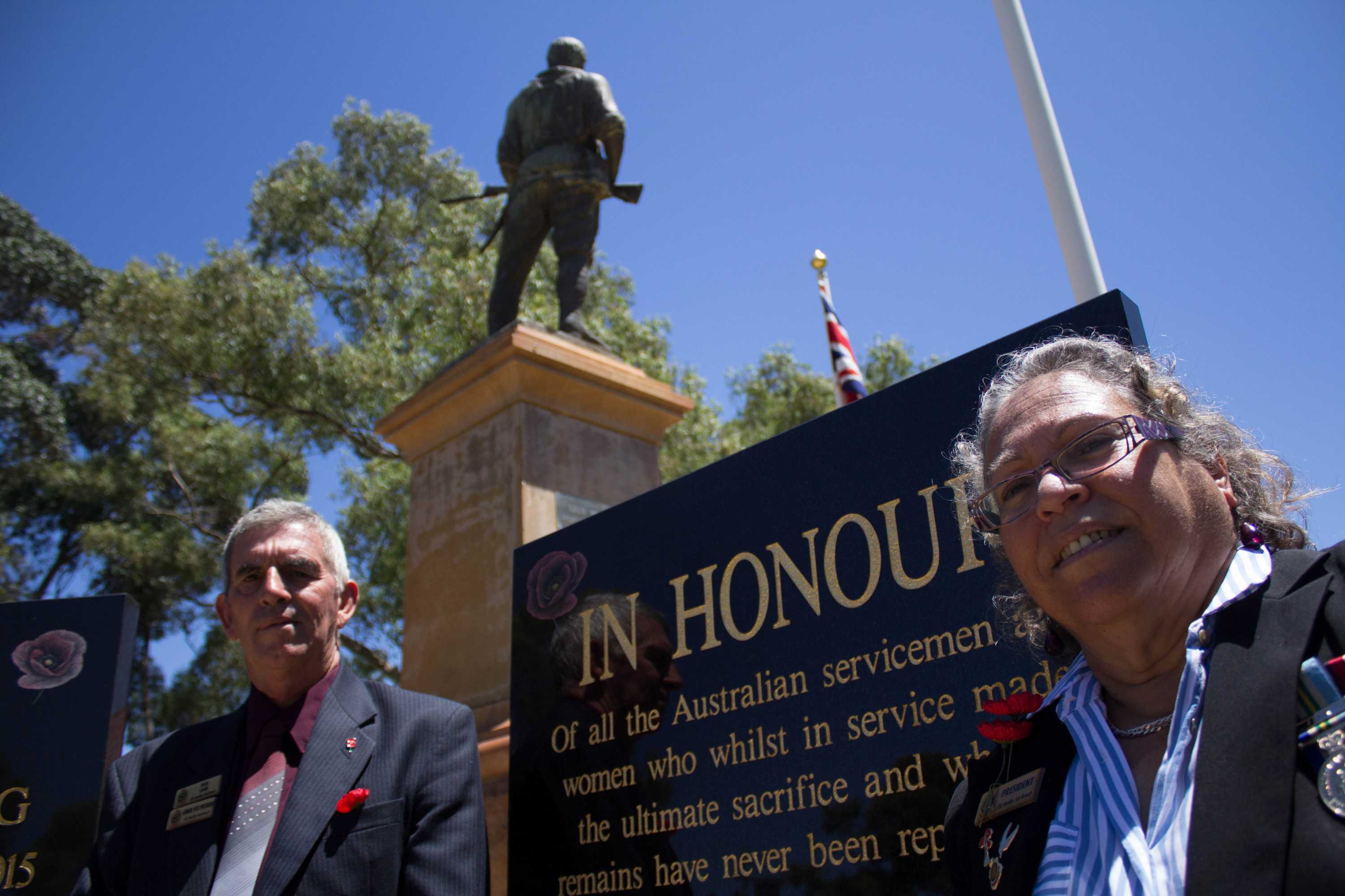 Boulder memorial honour for servicemen and women who never made it home ...