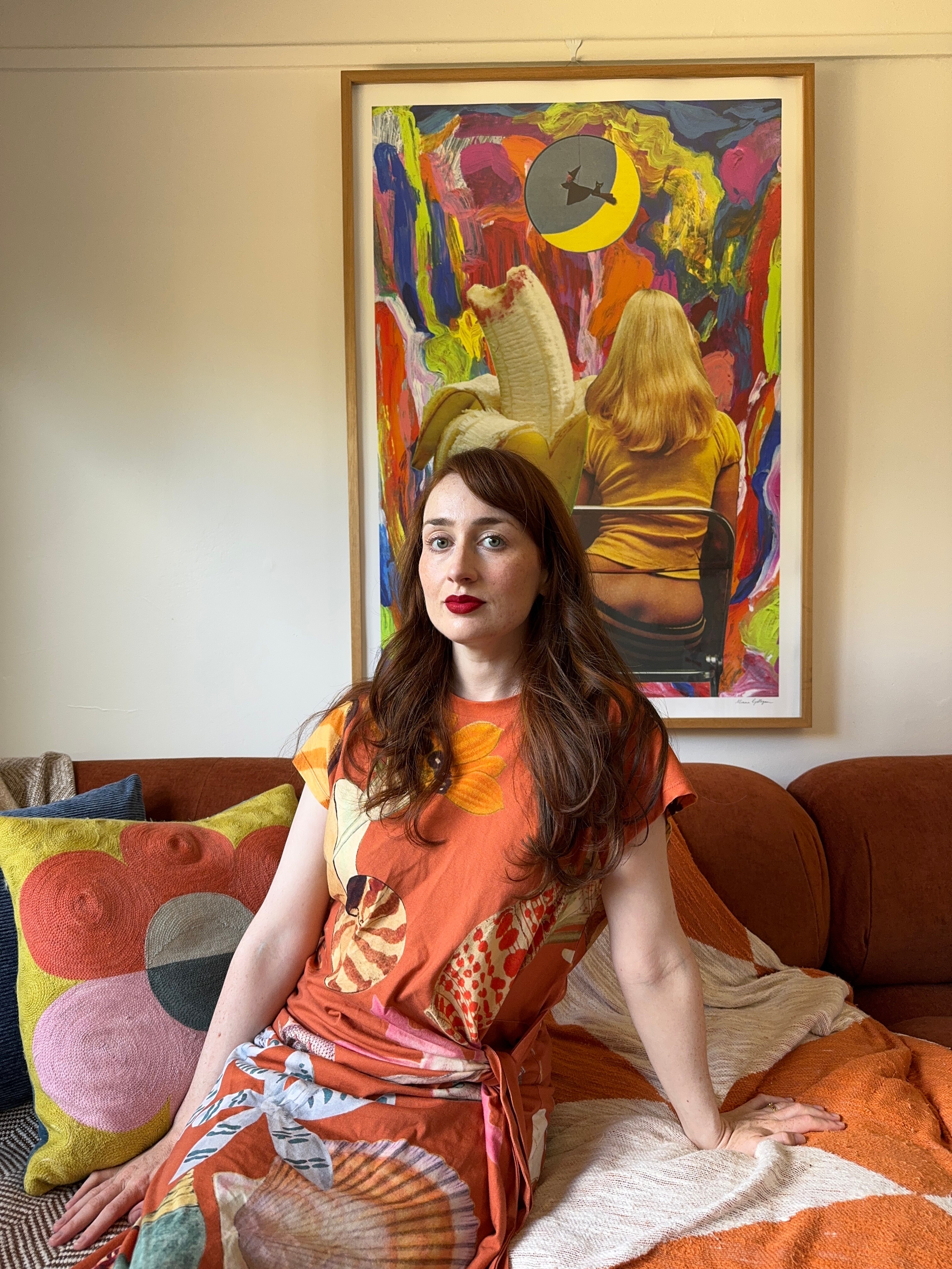 Artist Minna Gilligan is learning to be kind to herself as a first-time ...