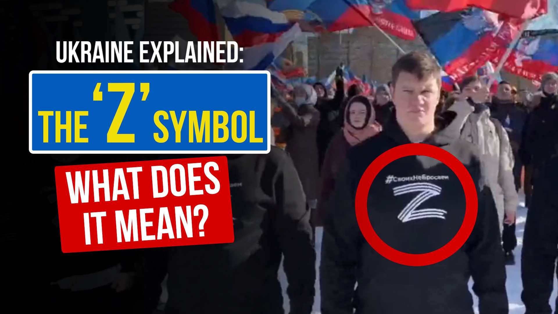 What is the meaning of the Z symbol on Russian tanks in Ukraine? - ABC News