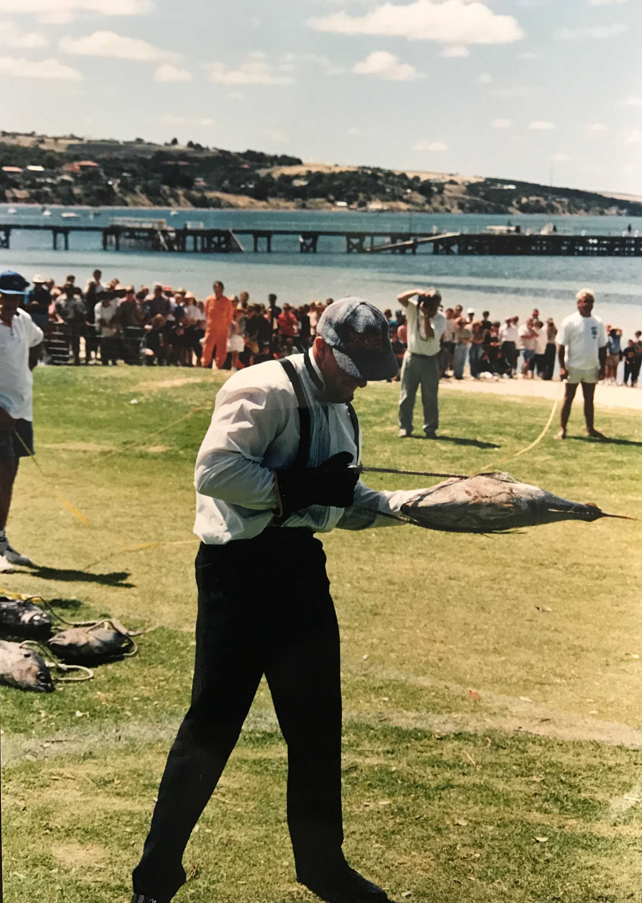 Port Lincoln's tuna toss competition turns 40, with hammer throwers and ...
