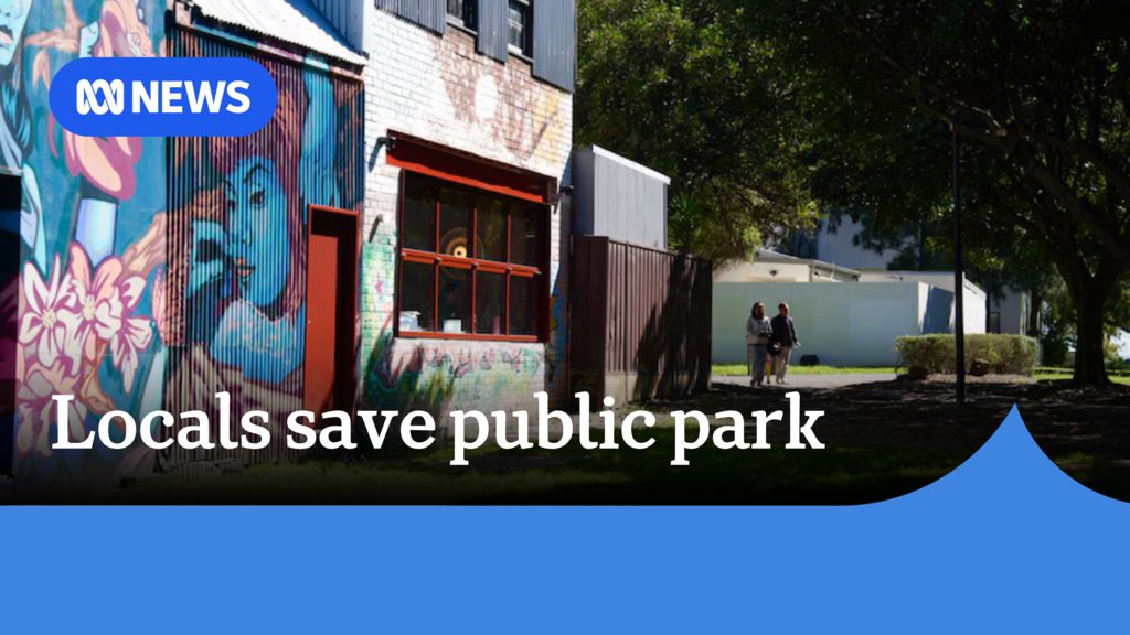 Newtown residents battle to protect busy public park - ABC News