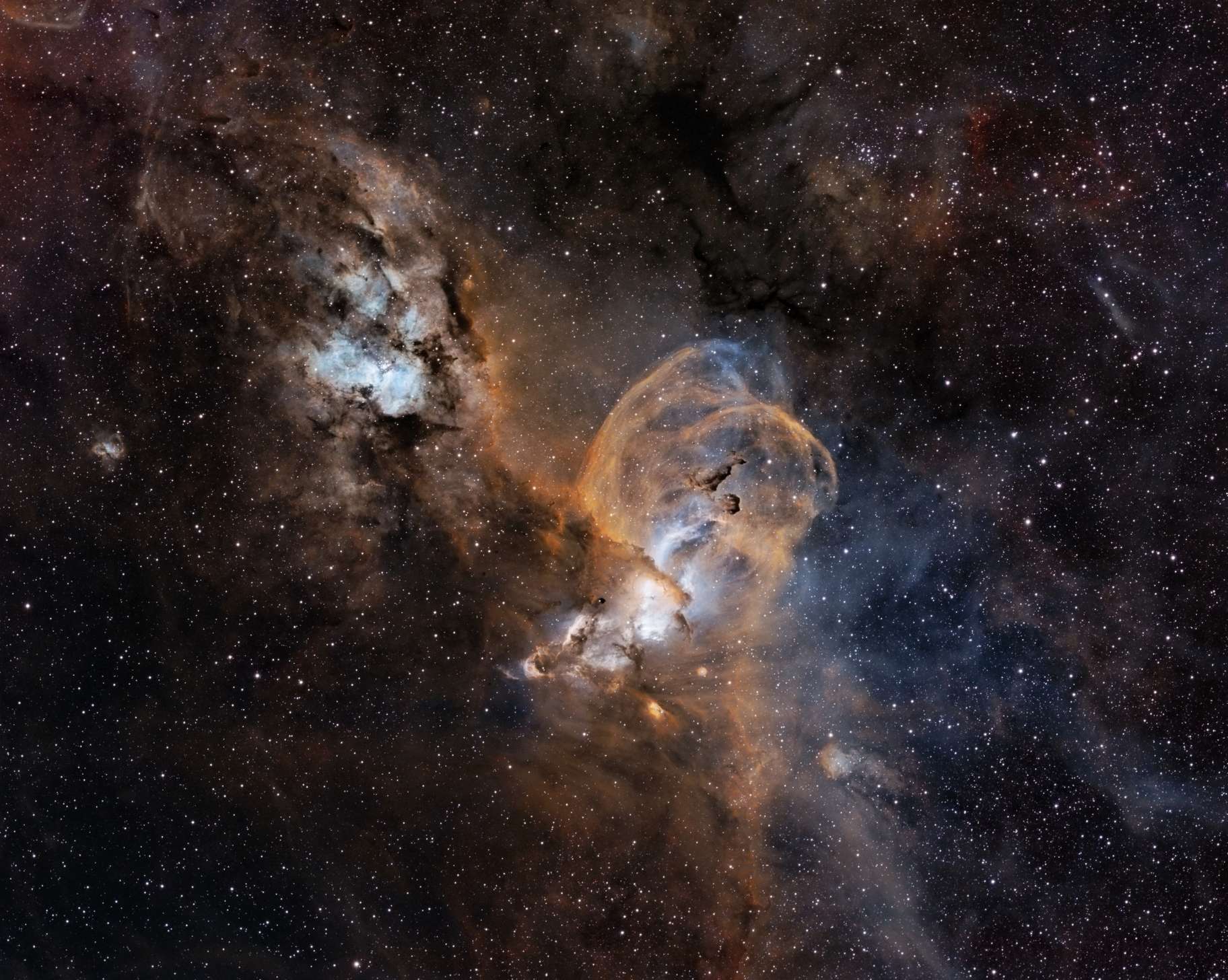 Stargazing Live: Photographer dazzles with nebula image taken from ...