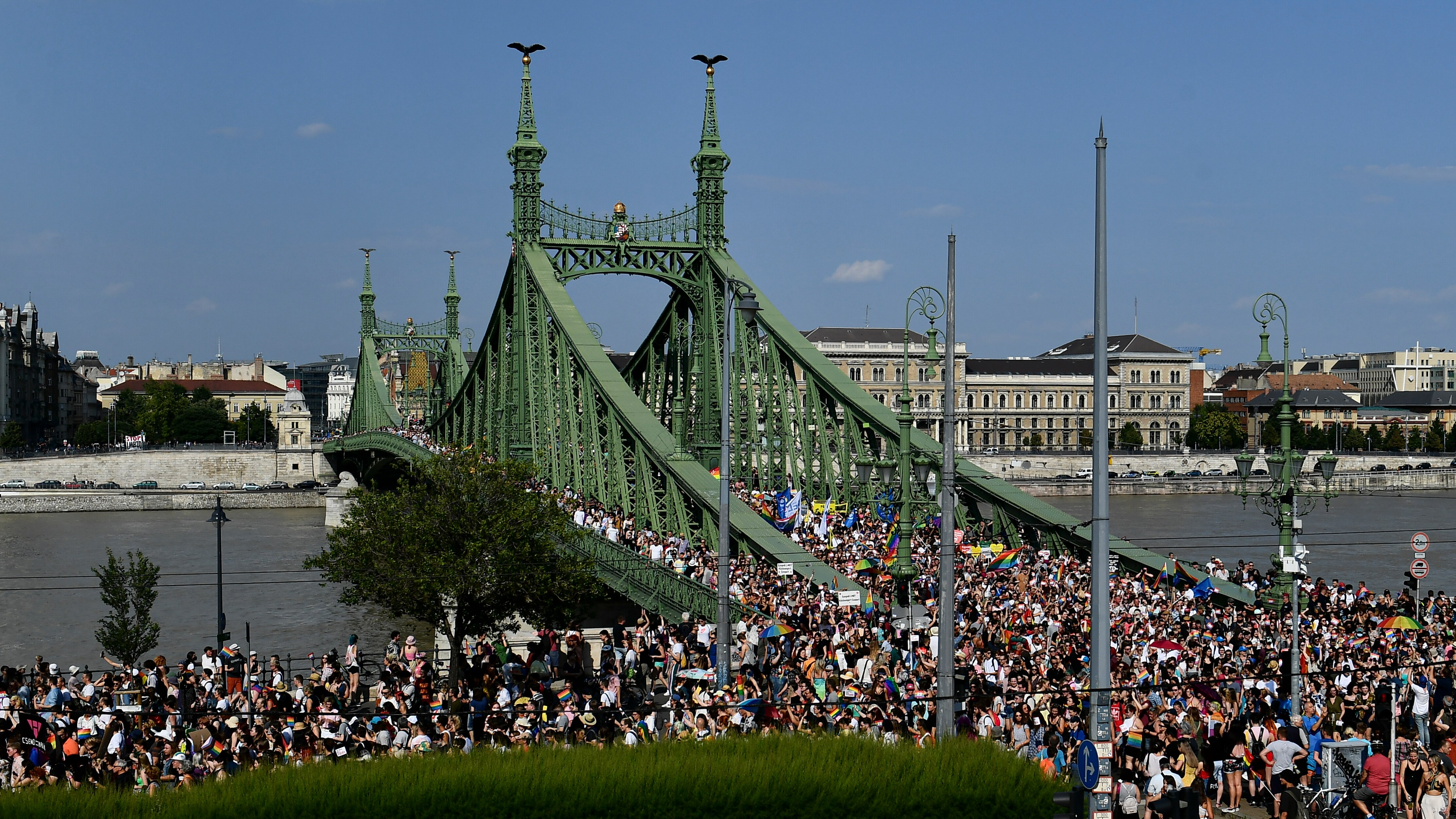 Budapest Pride parade sees thousands march against Hungary's anti-LGBTQ ...