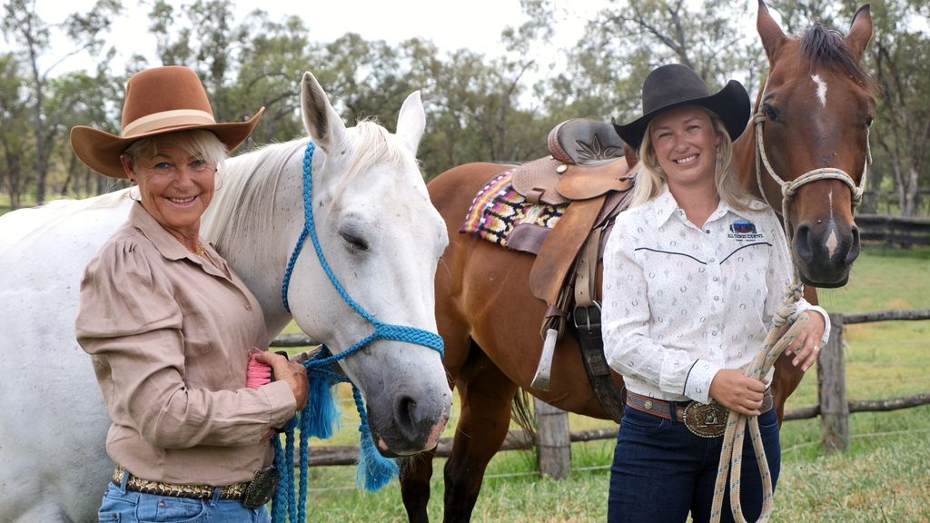 Rodeo runs in the blood for family competing at national barrel racing ...