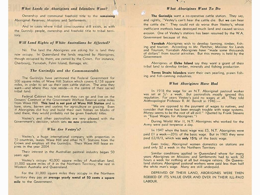 Vincent Lingiari the Leader - ABC Education