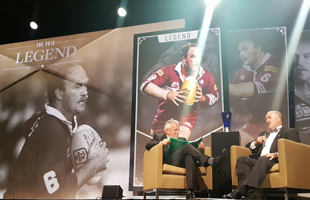 Rugby league great Wally Lewis named legend at Sport Hall of Fame - ABC ...