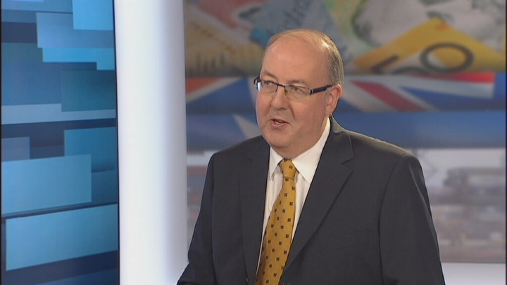 Peter Ryan discusses GDP figures - ABC News