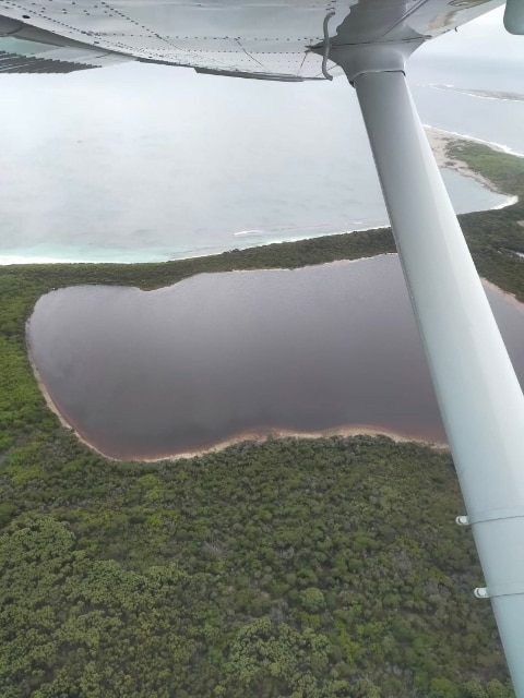 Lake Hillier Map
