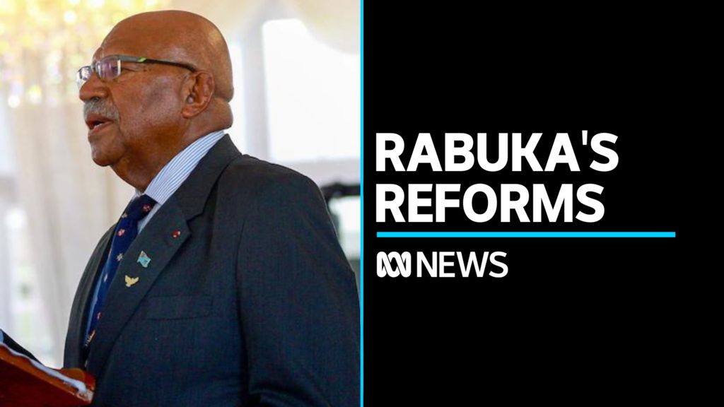 Fiji's new government institutes historic changes at rapid pace - ABC News