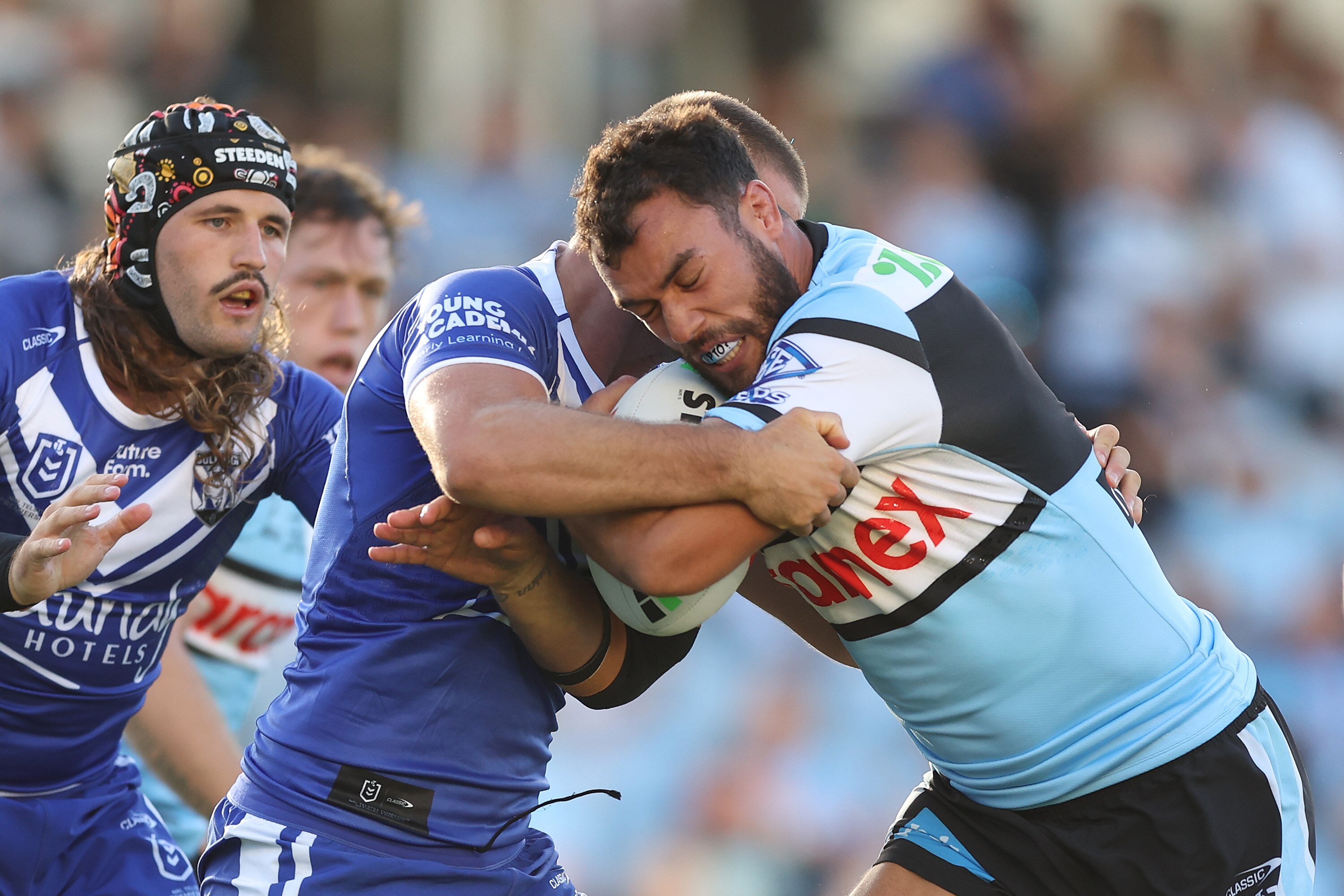 Toby Rudolf leading the charge for Cronulla after toe injury ...