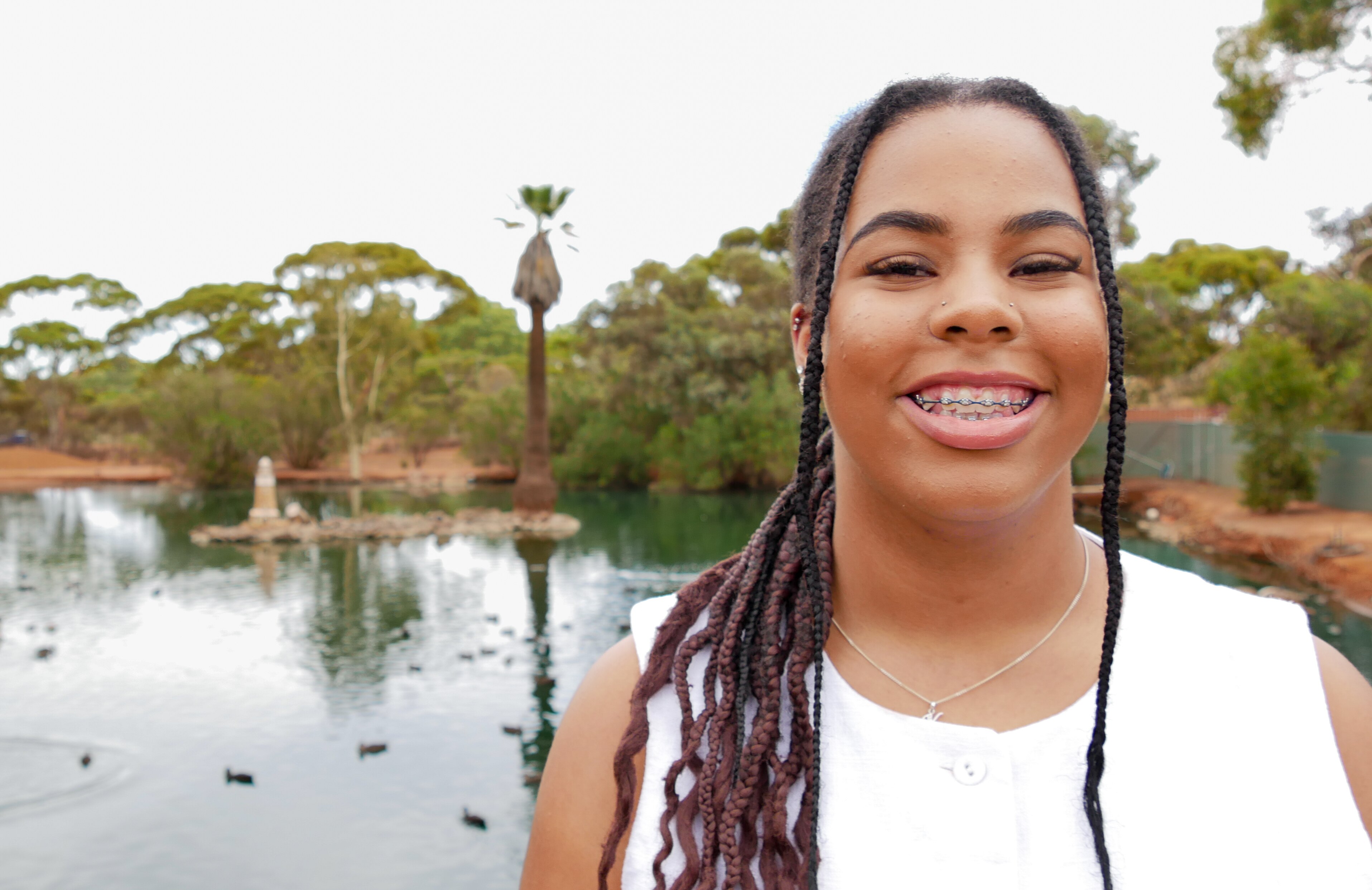 People are surprised when Kyndra tells them she's technically homeless ...