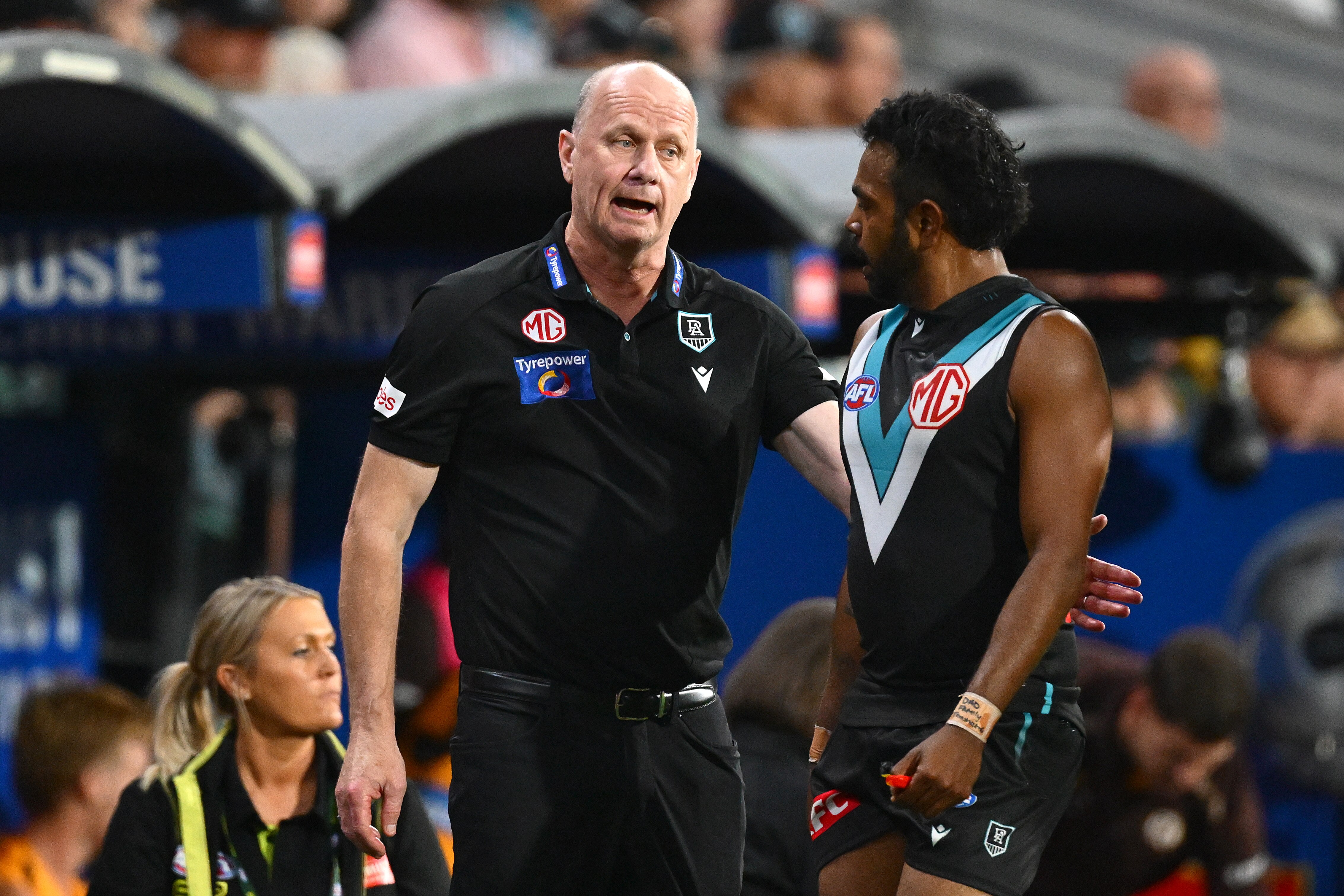 Willie Rioli granted day off from Port Adelaide training after Hawthorn ...