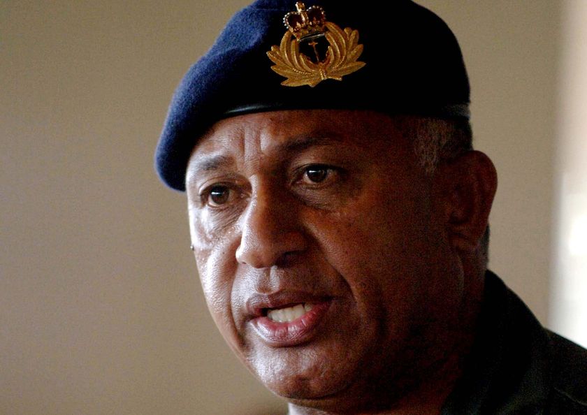 Fiji's interim Prime Minister Frank Bainimarama officially confirms he ...