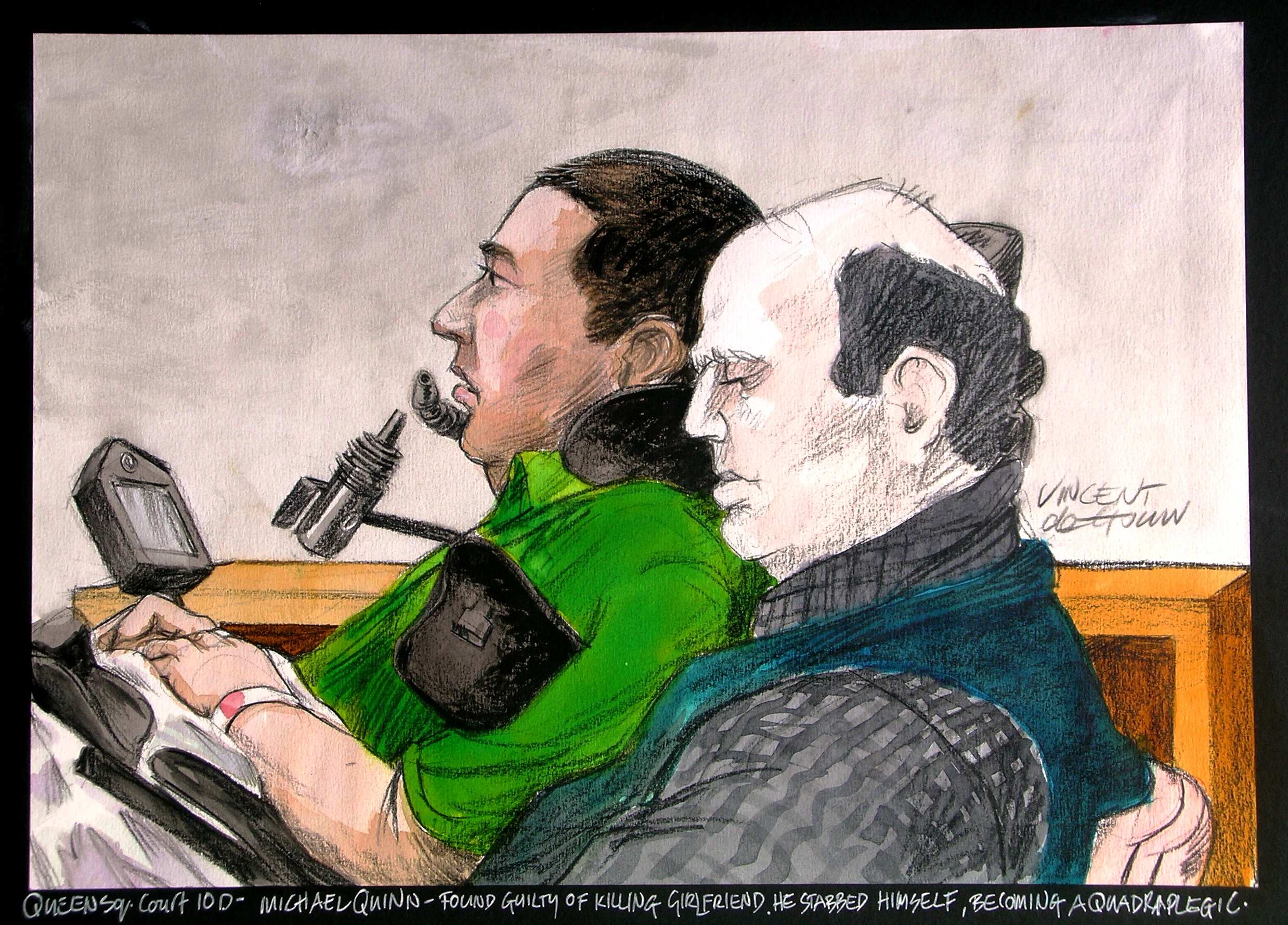 Murderer Michael Quinn punished himself 'more than a court ever could ...