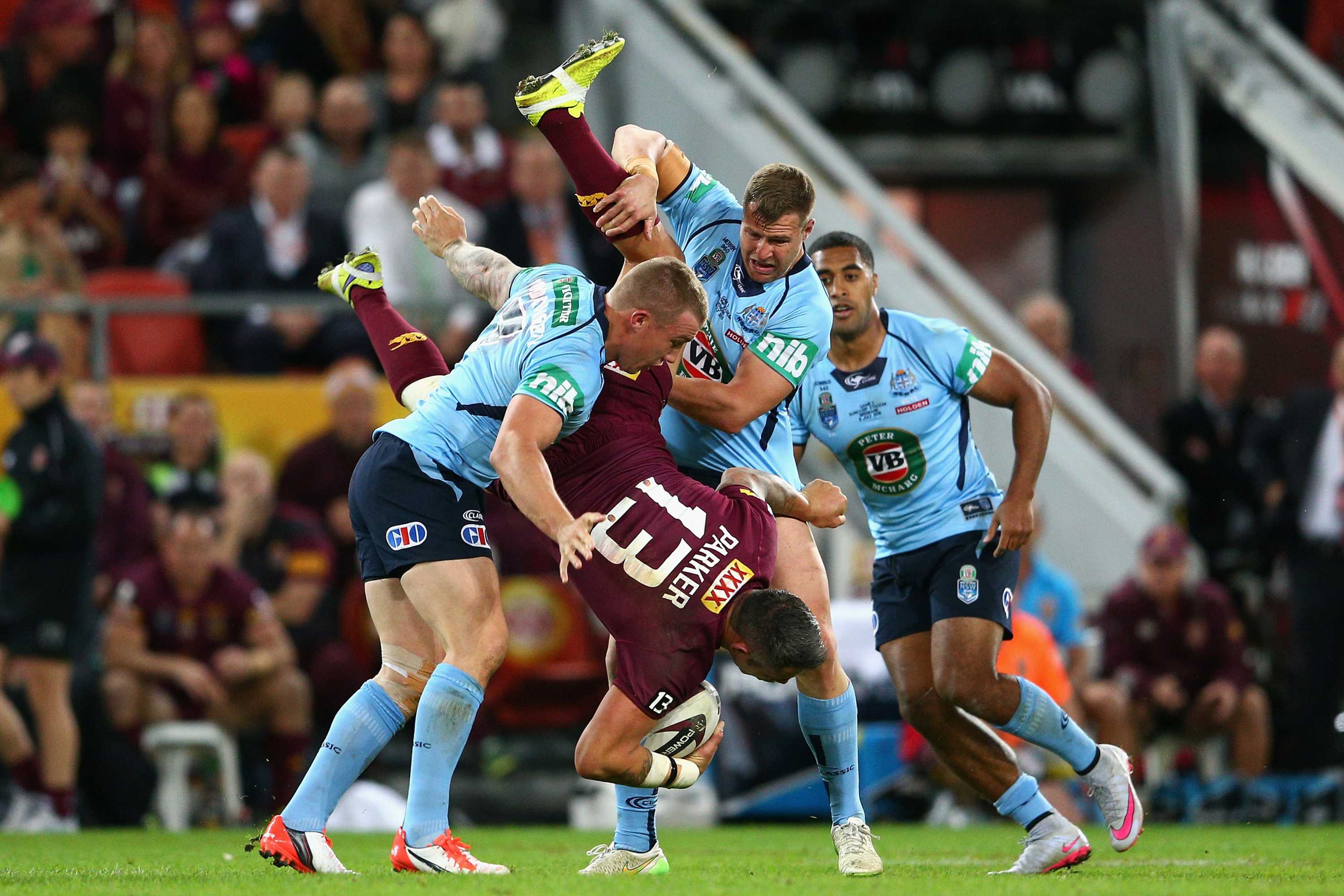State of Origin: Trent Merrin, James Tamou, Beau Scott facing NRL bans ...