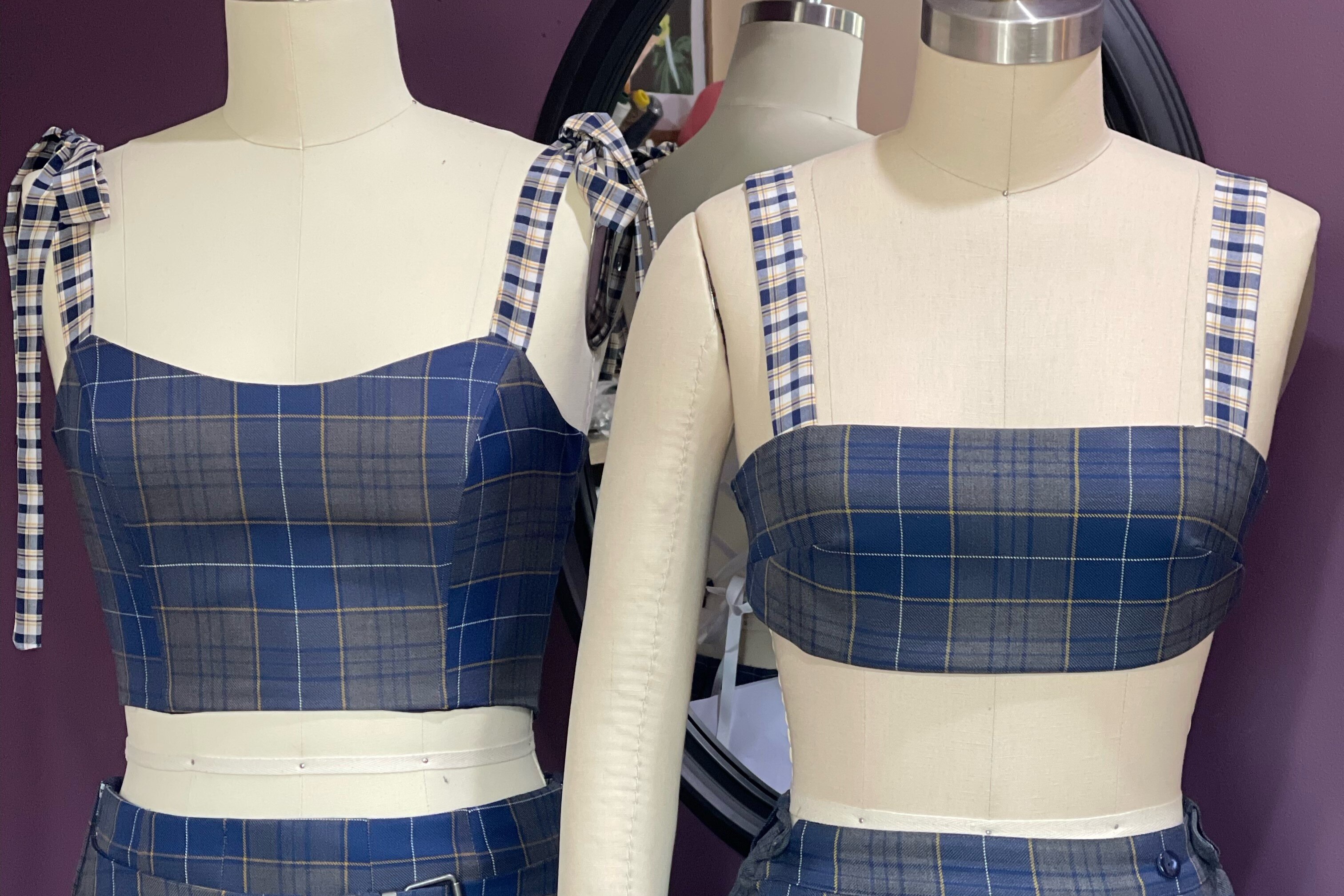 Fashion designer transforms Year 12 students' school uniforms into eye ...
