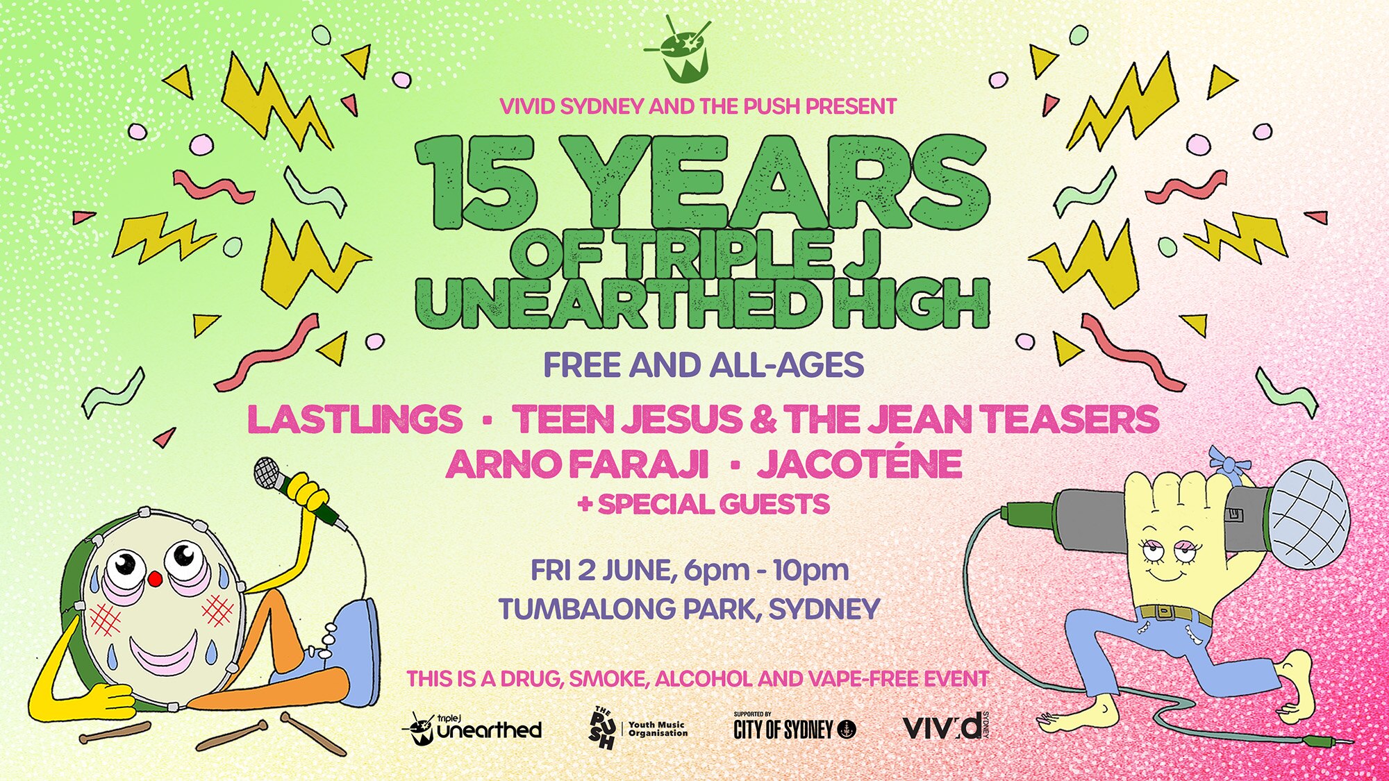 We’re celebrating 15 years of triple j Unearthed High with a free, one ...