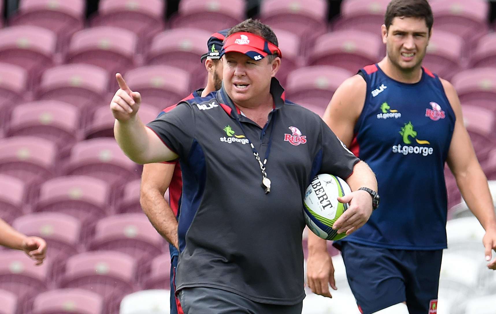 Queensland Reds' co-coaches receive support from players after Richard ...
