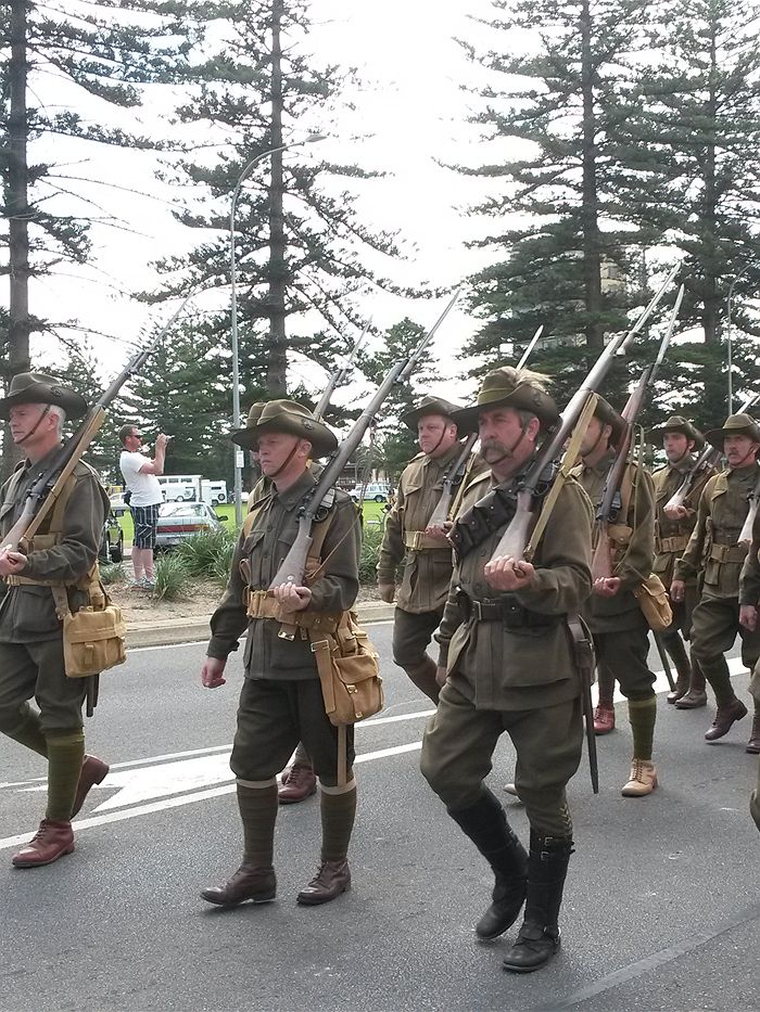 WWI soldier march re-enacted 100 years on - ABC listen
