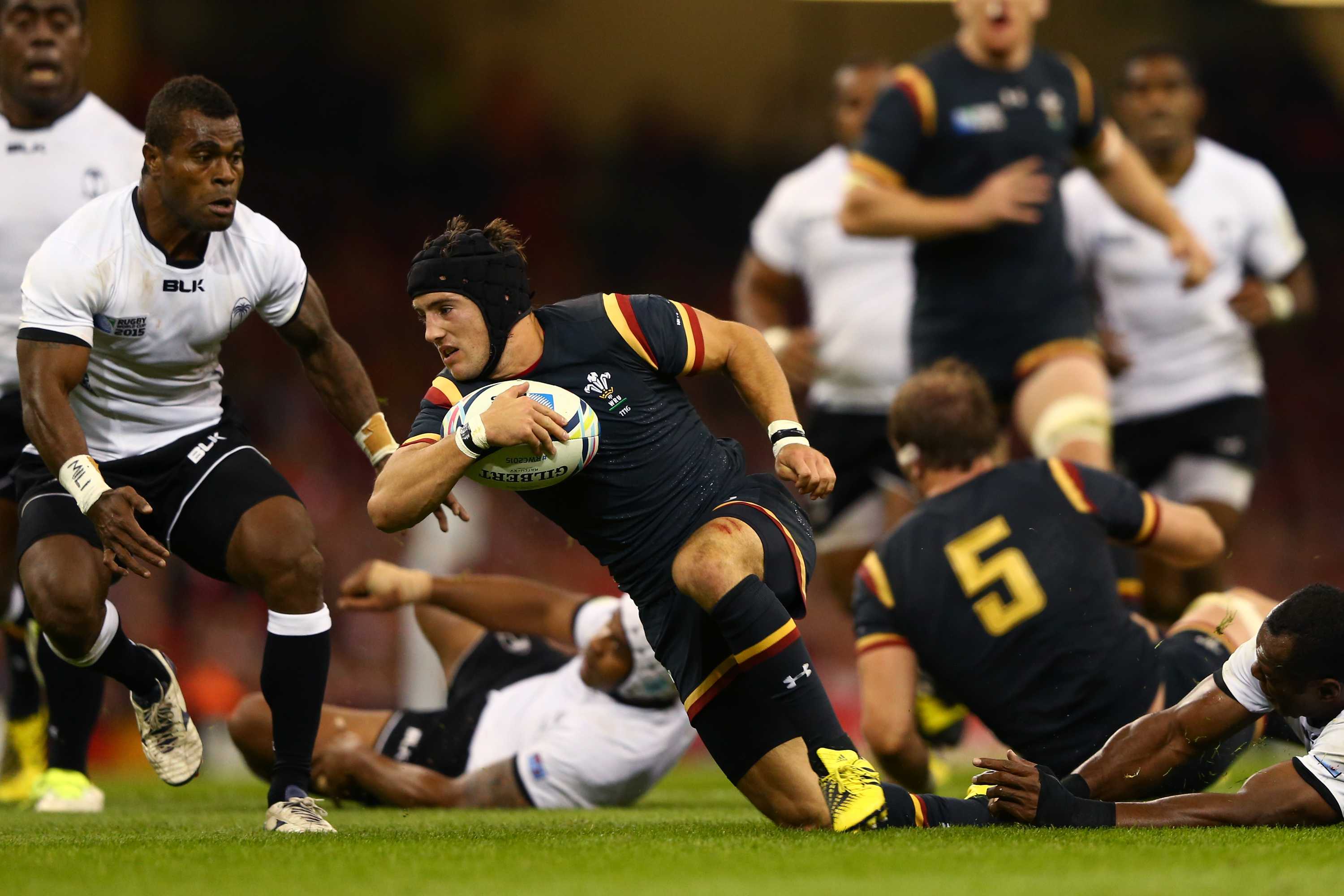 Rugby World Cup: Wales beats Fiji 23-13 in feisty Pool A clash - ABC News