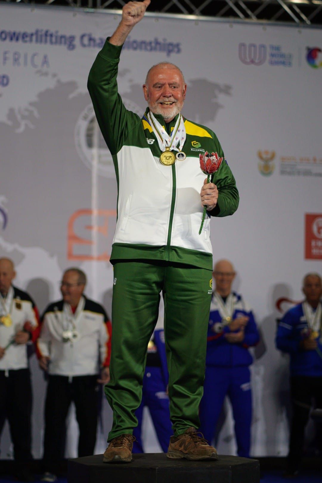 72-year-old former farmer becomes powerlifting world champion - ABC listen