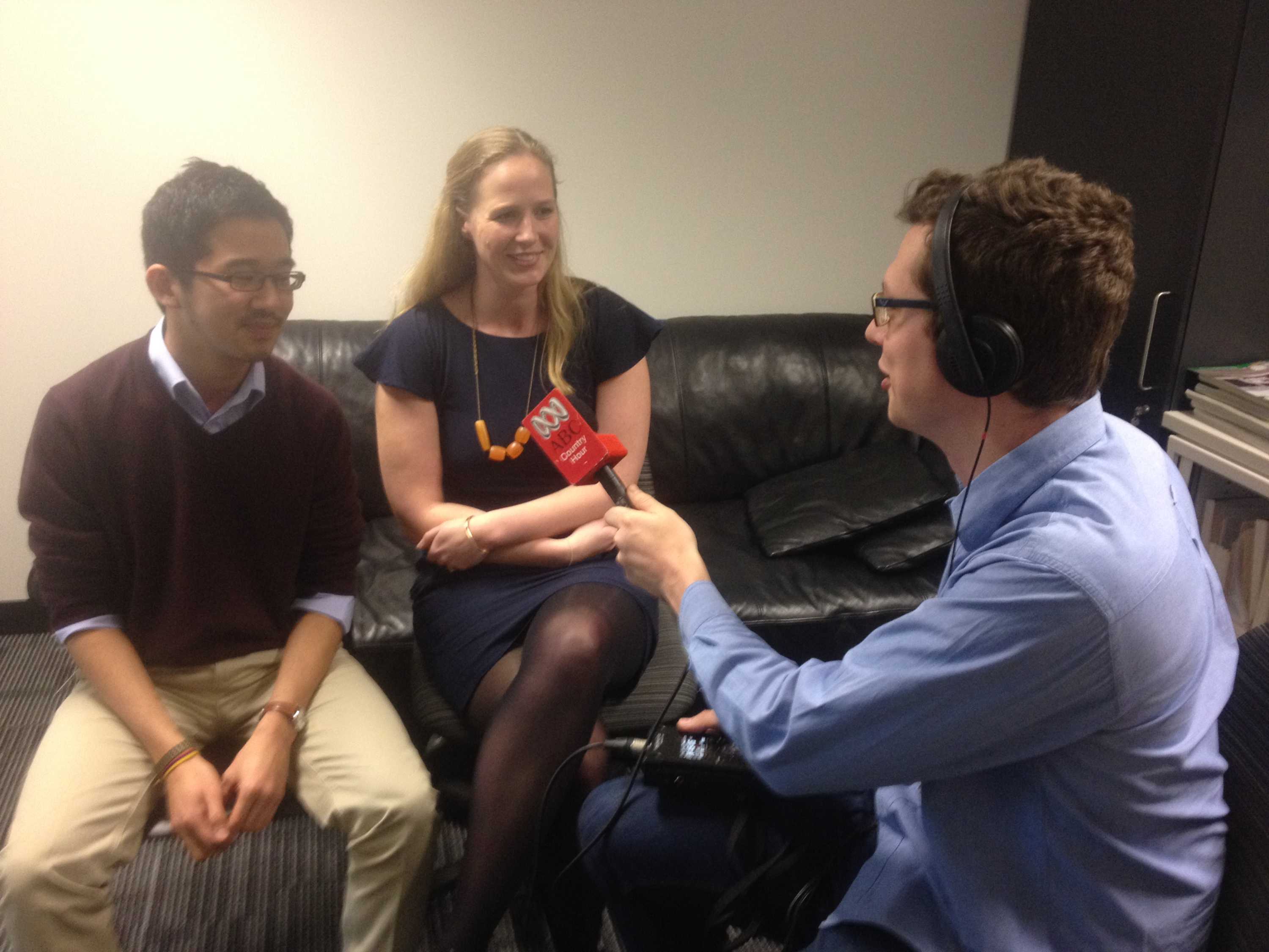 Meet the future forecasters: Students studying to become meteorologists spend time with the ...