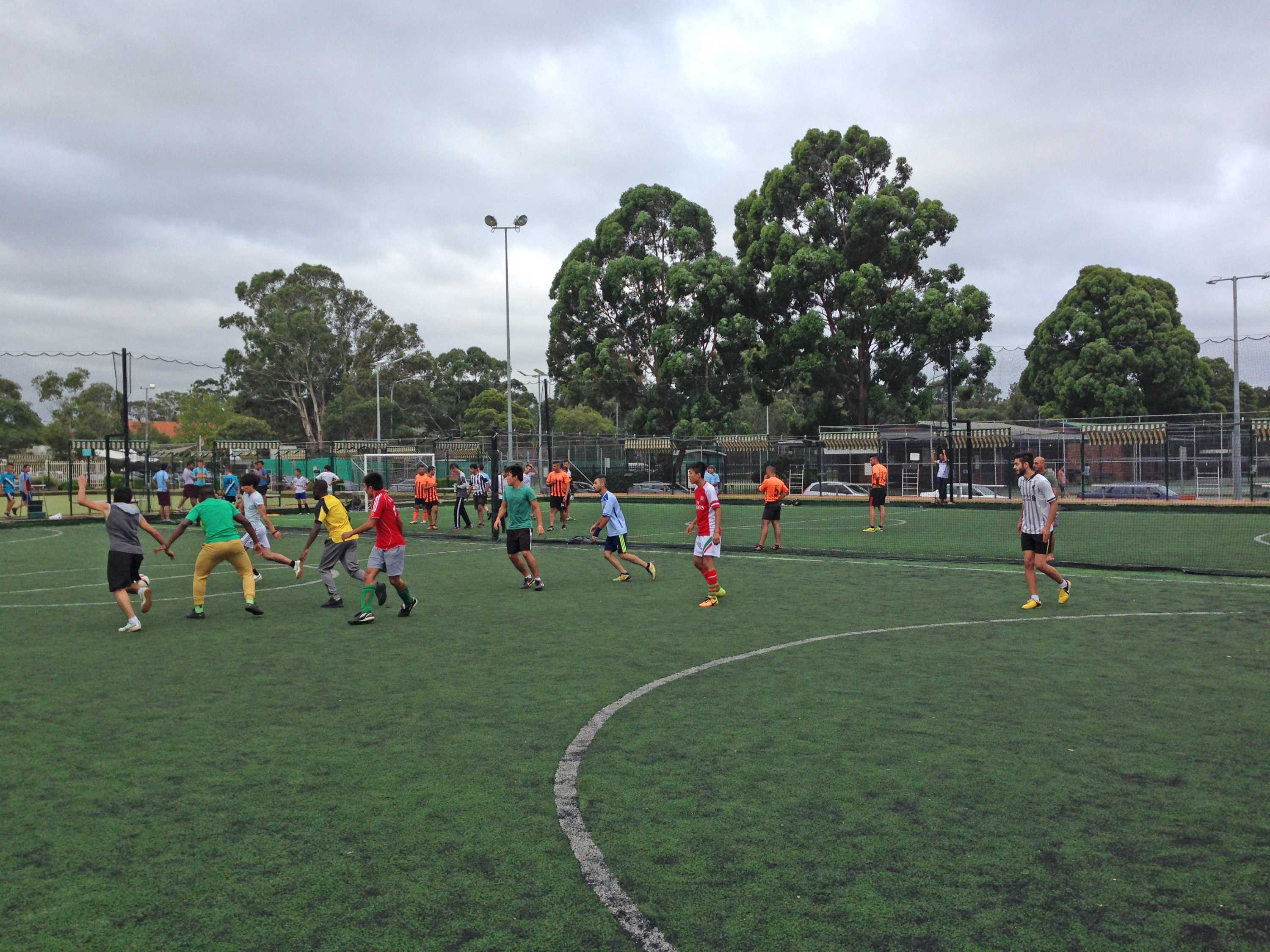 Migrant and refugee youths use soccer tournament to send message of ...
