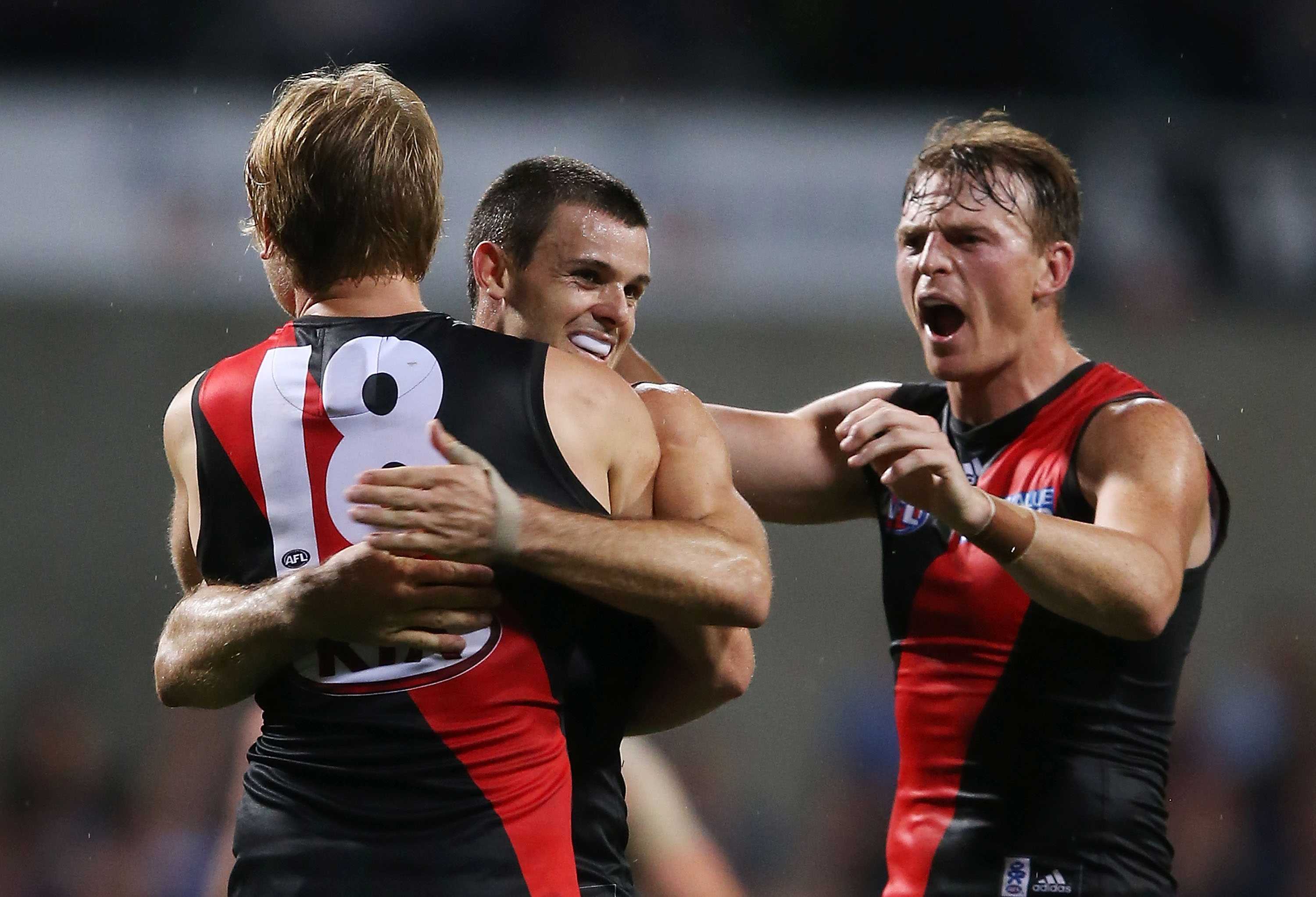 Under-fire Bombers shock Dockers - ABC News
