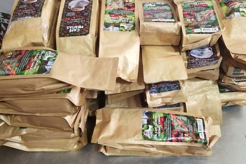 Colombian authorities intercept cocaine in coffee bags allegedly bound ... Colombian authorities intercept cocaine in coffee bags allegedly bound ...