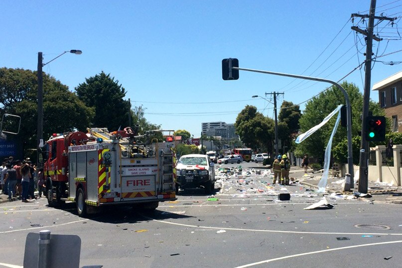 Footscray explosion: One dead, another injured as truck blast causes ...