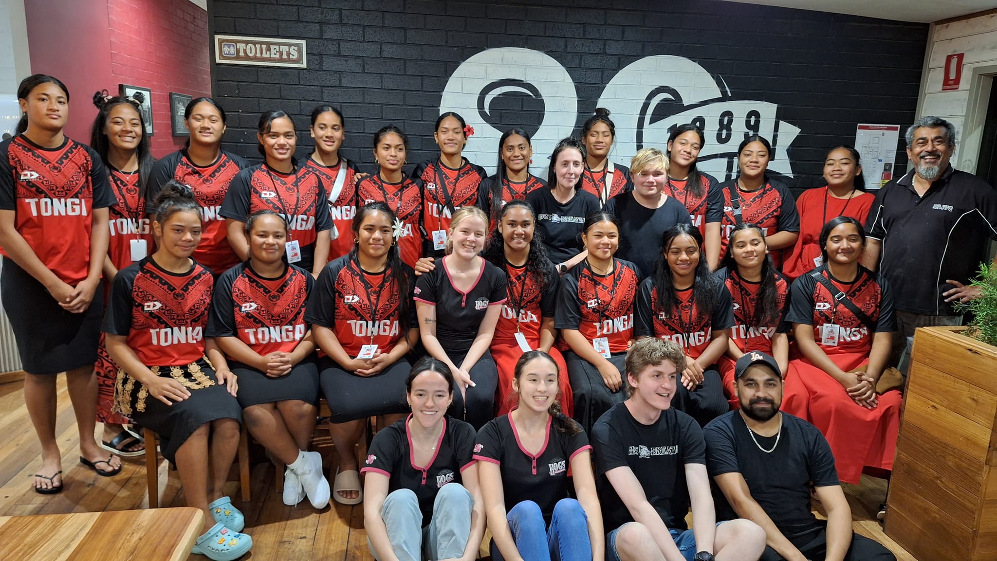 Tongan girls make history with under-16s rugby league trip to Australia ...