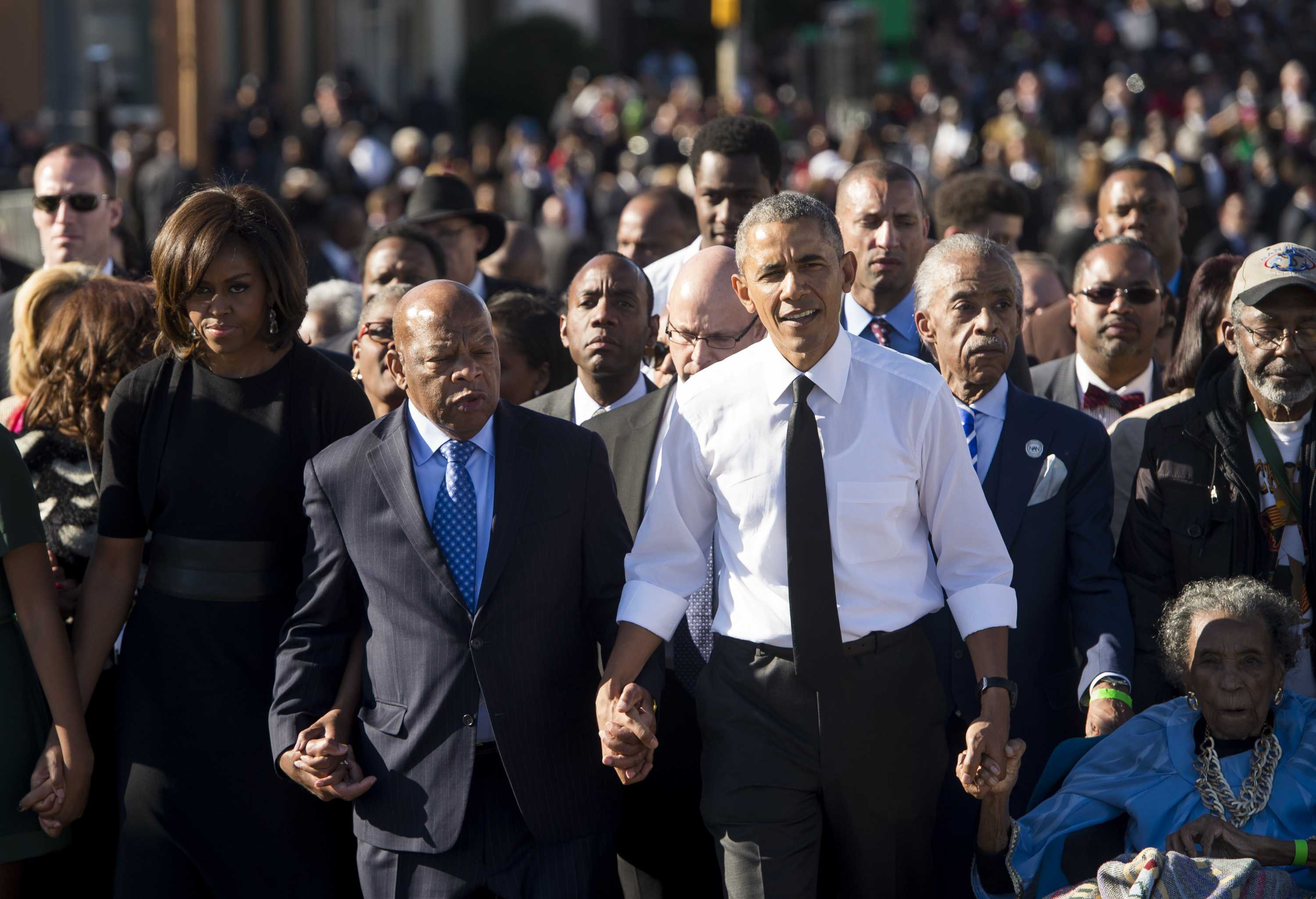 Selma anniversary: Barack Obama pays tribute to protesters beaten by ...
