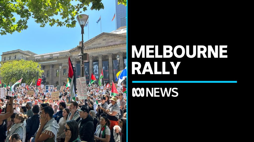 Thousands of pro-Palestinian protesters march through Melbourne's CBD ...