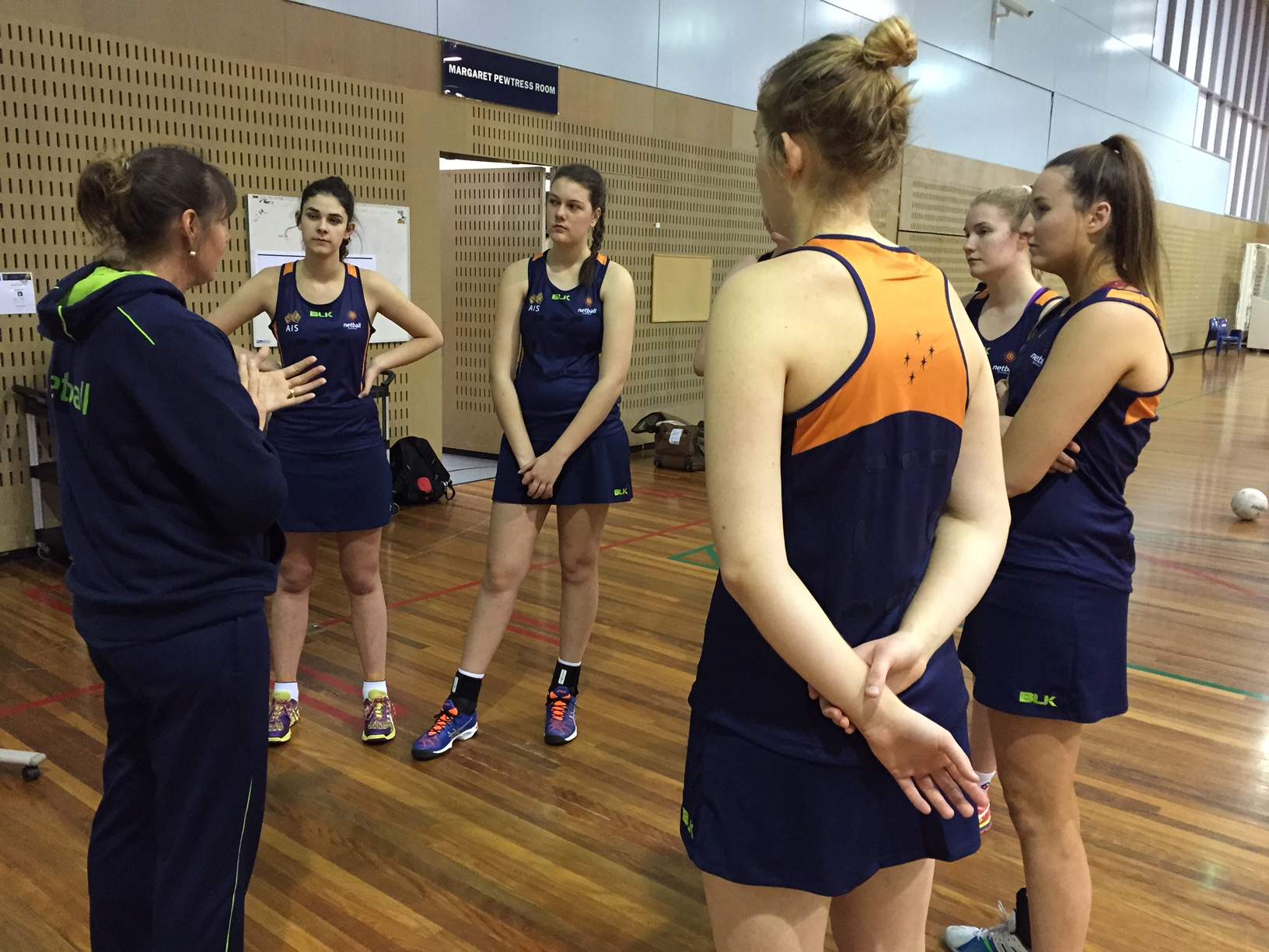 Tall netballers put through their paces at the Australian Institute of ...