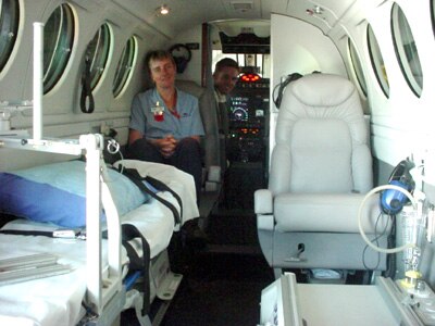 A new RFDS plane flies into Townsville - ABC News