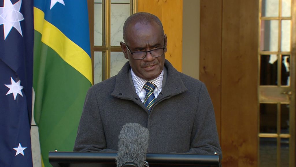 Solomon Islands' PM is determined to strengthen strategic ties with ...