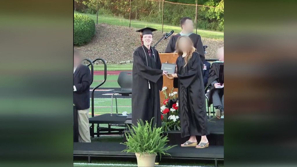 Footage of 2022 graduation ceremony of Thomas Matthew Crooks - ABC News