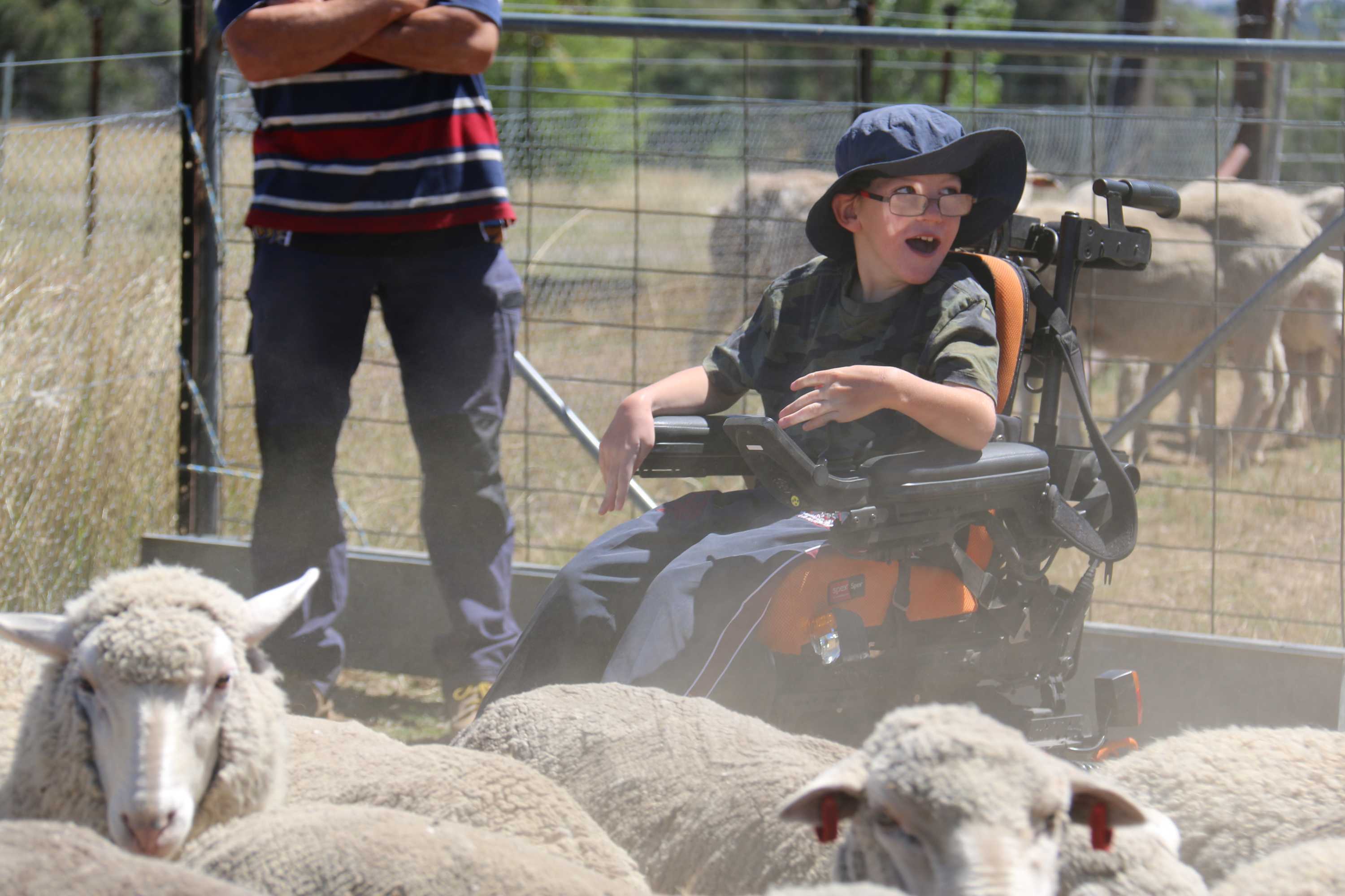 Yass boy with cerebral palsy inspiring others with his love of sheep ...