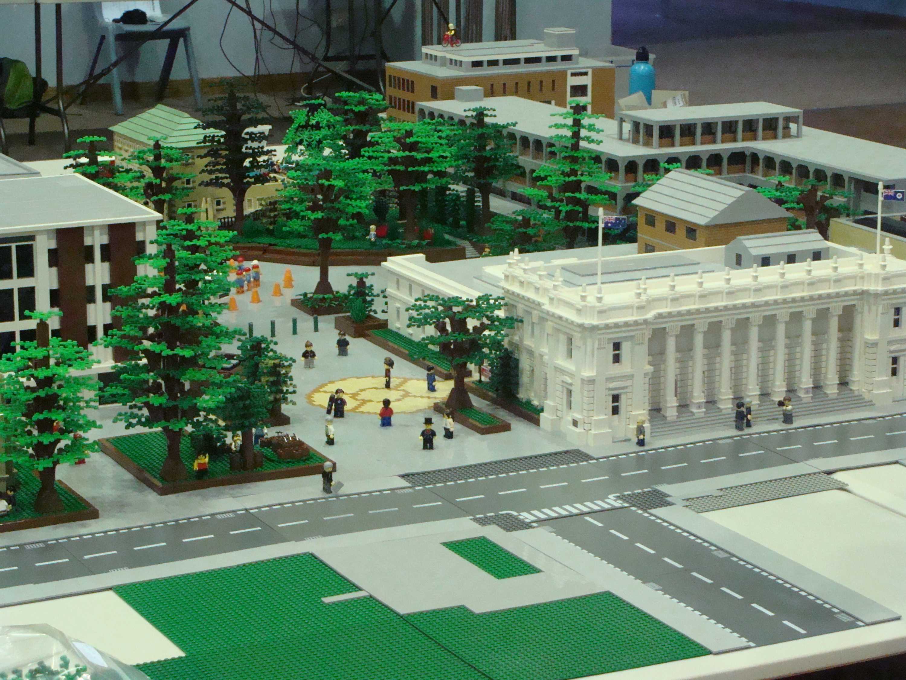 Lego replica of Launceston proves a hit - ABC News