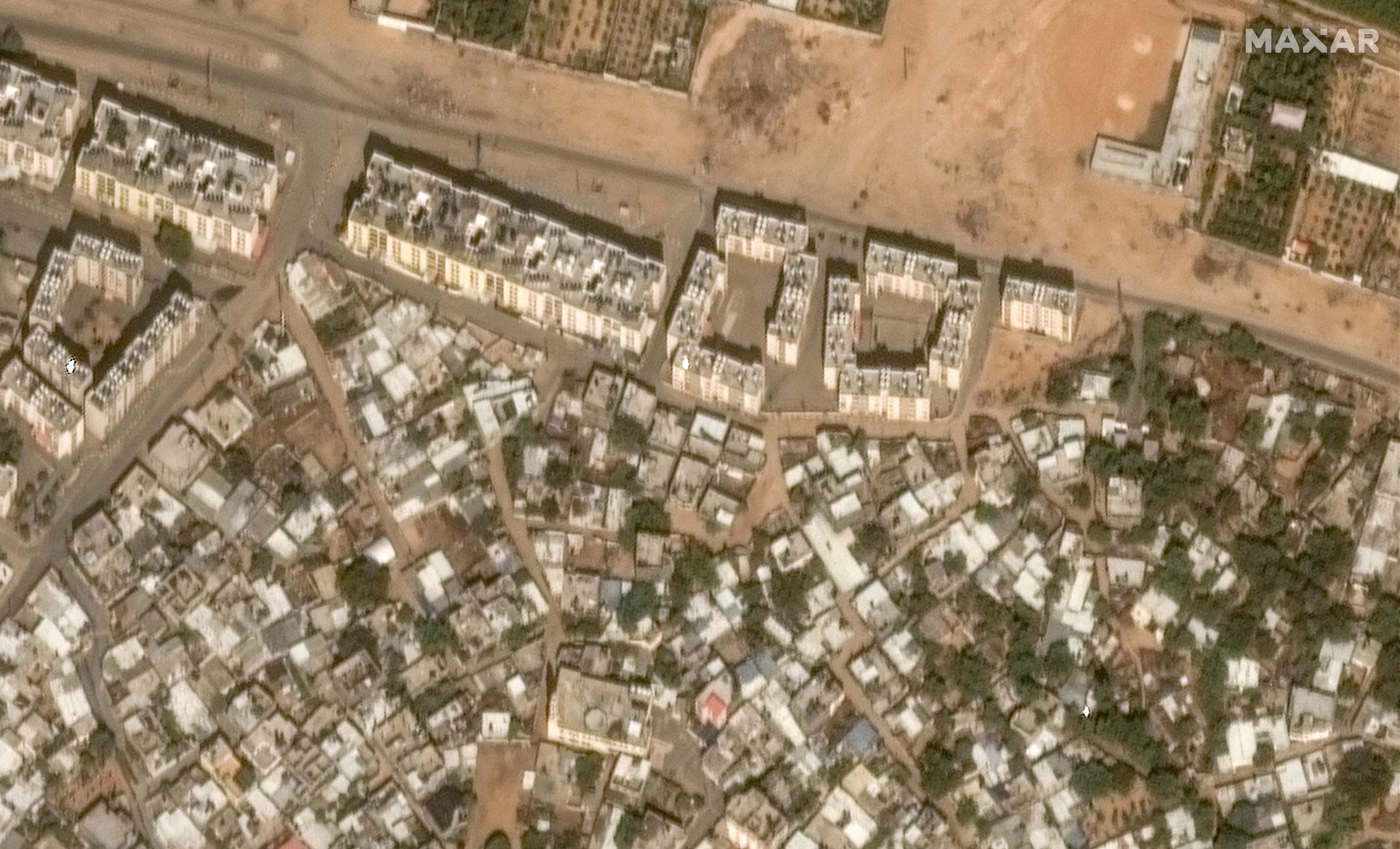 Satellite images show parts of Gaza now a wasteland after weeks of ...