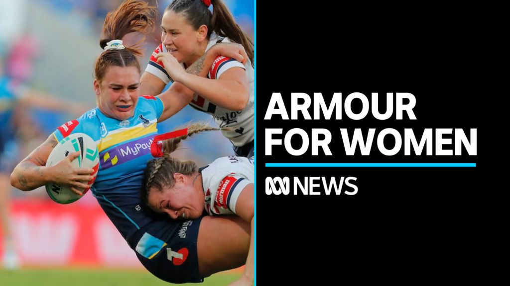 A world-first sporting armour designed for women - ABC News