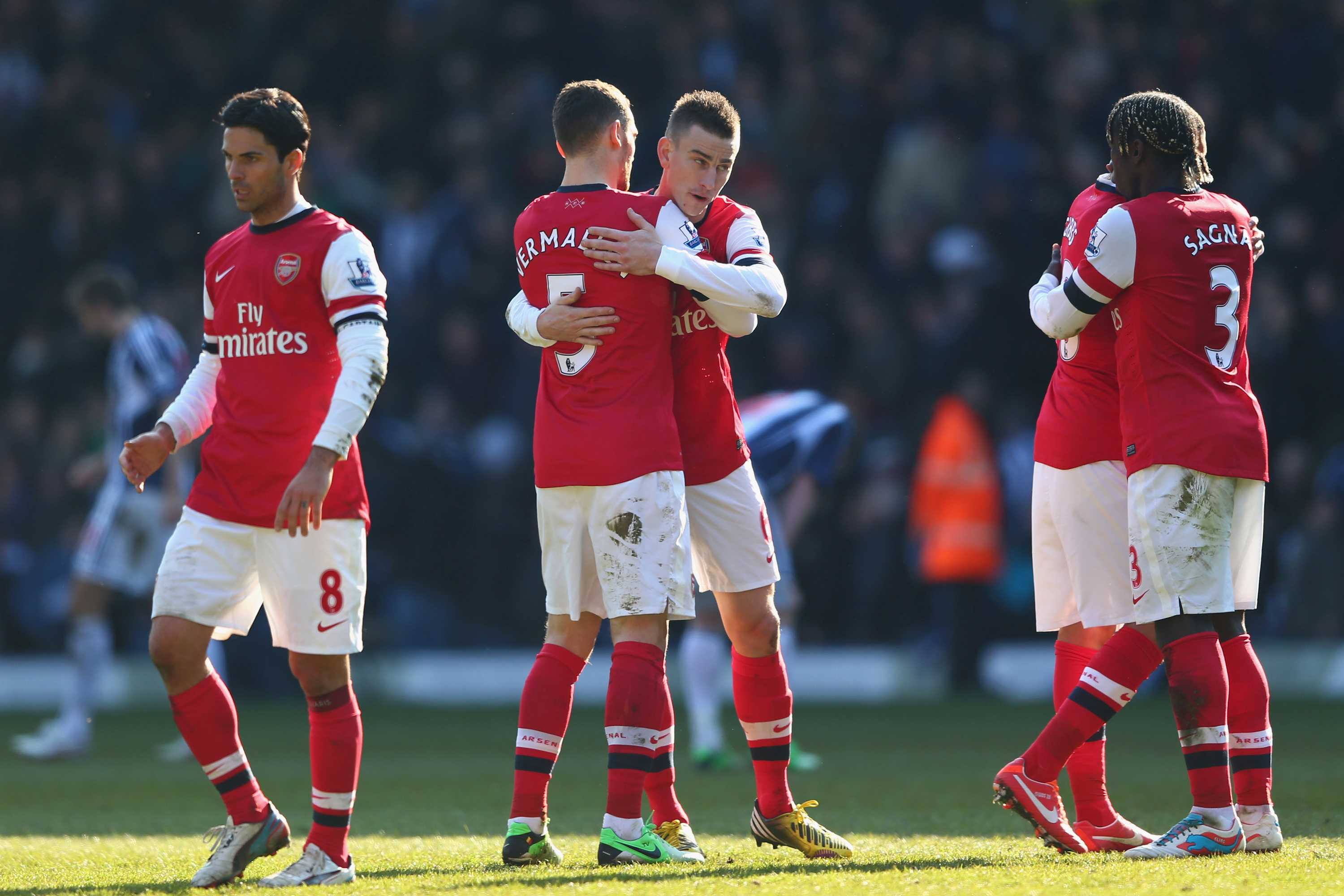 Ten-man Arsenal go fourth, Villa closer to safety - ABC News