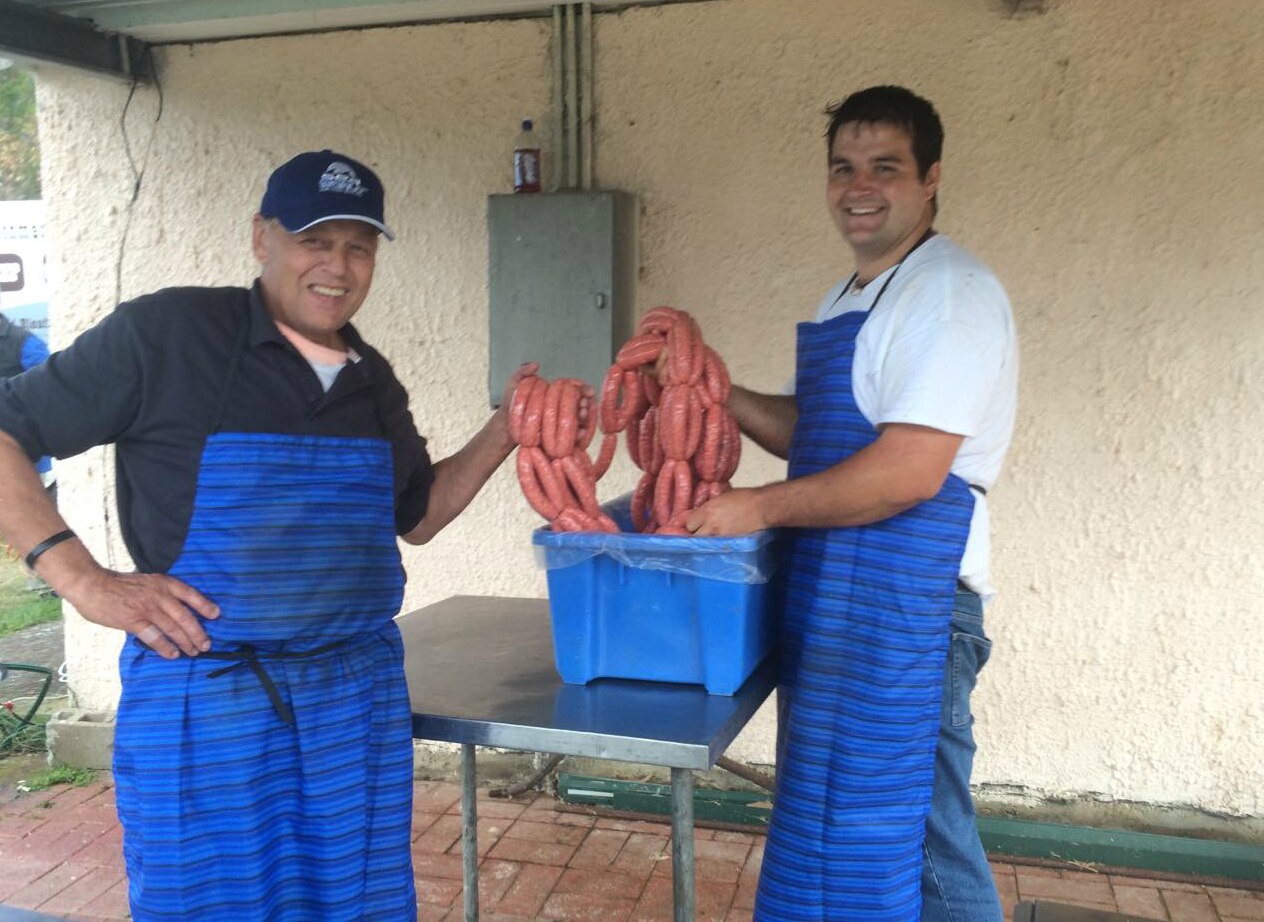 The travelling butcher who likes his customers to watch to assure them ...