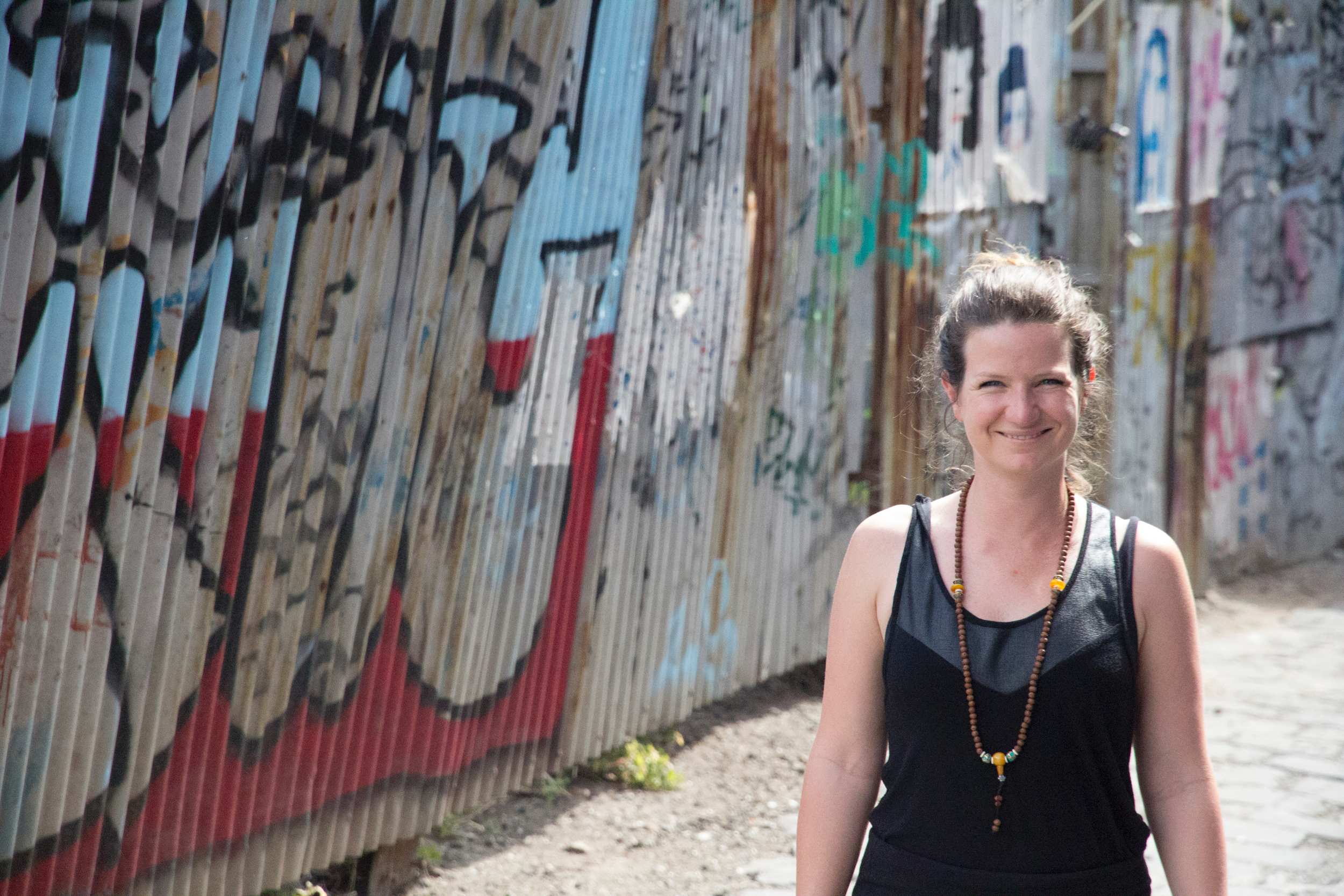 Brunswick locals blitz bluestone laneway - ABC News