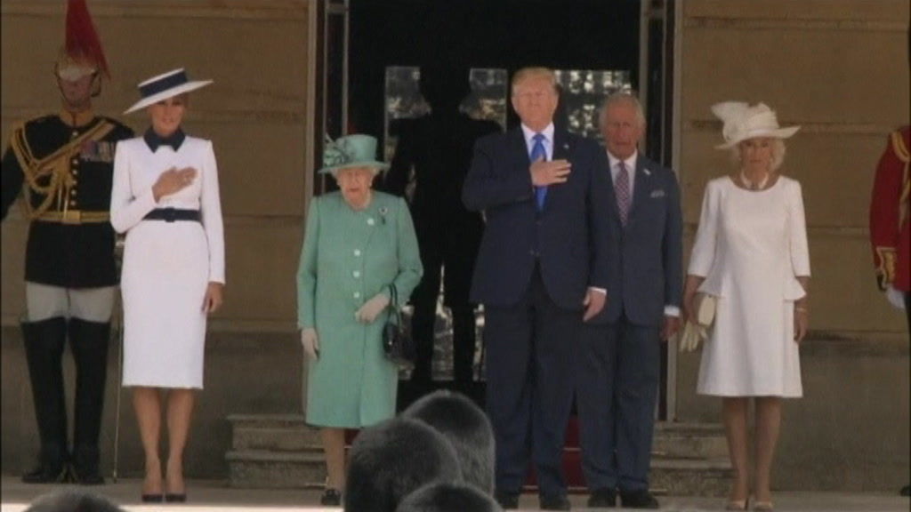 Donald Trump meets the Queen at Buckingham Palace - ABC News