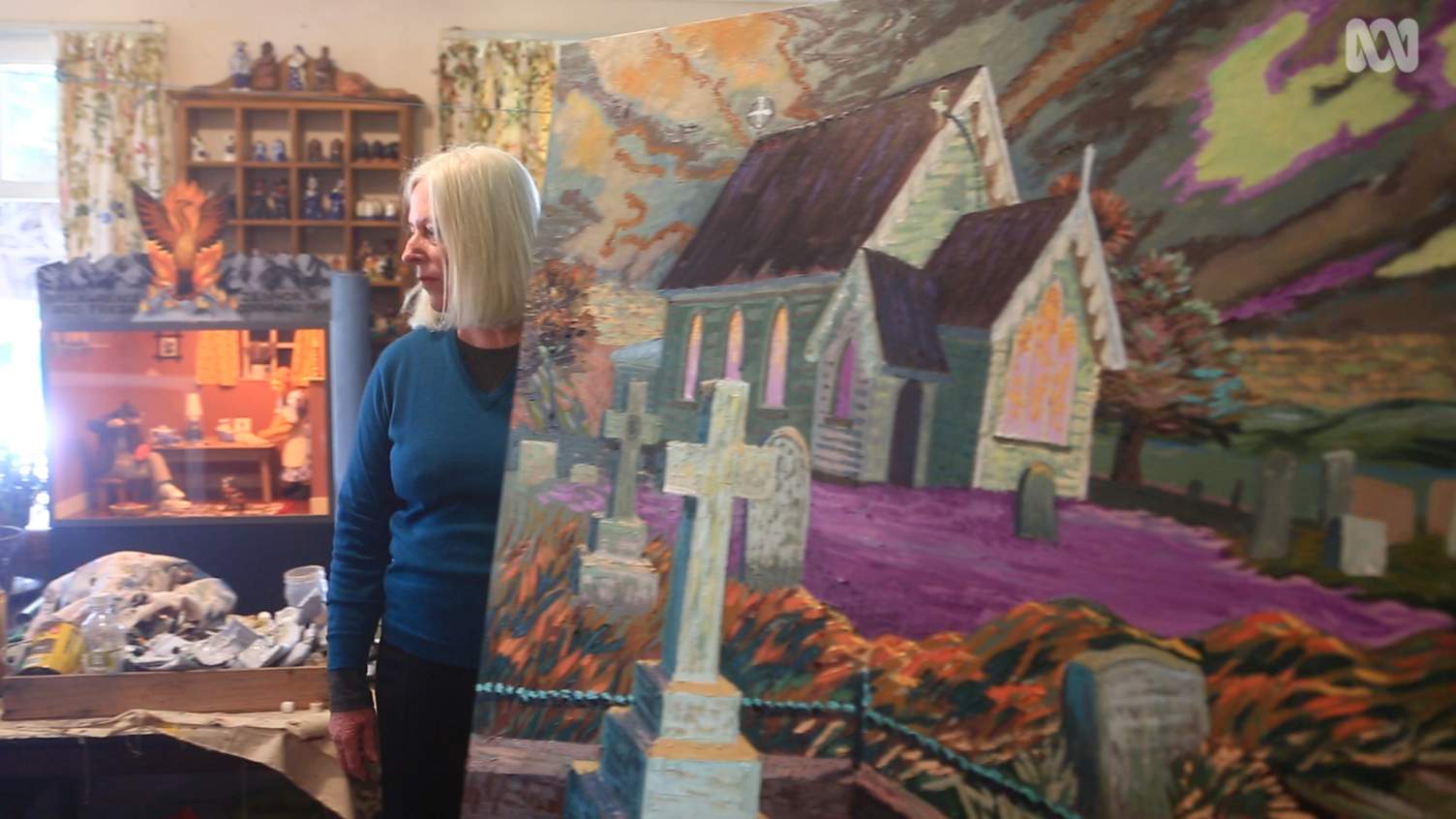 The world of artist Kit Hiller - ABC News